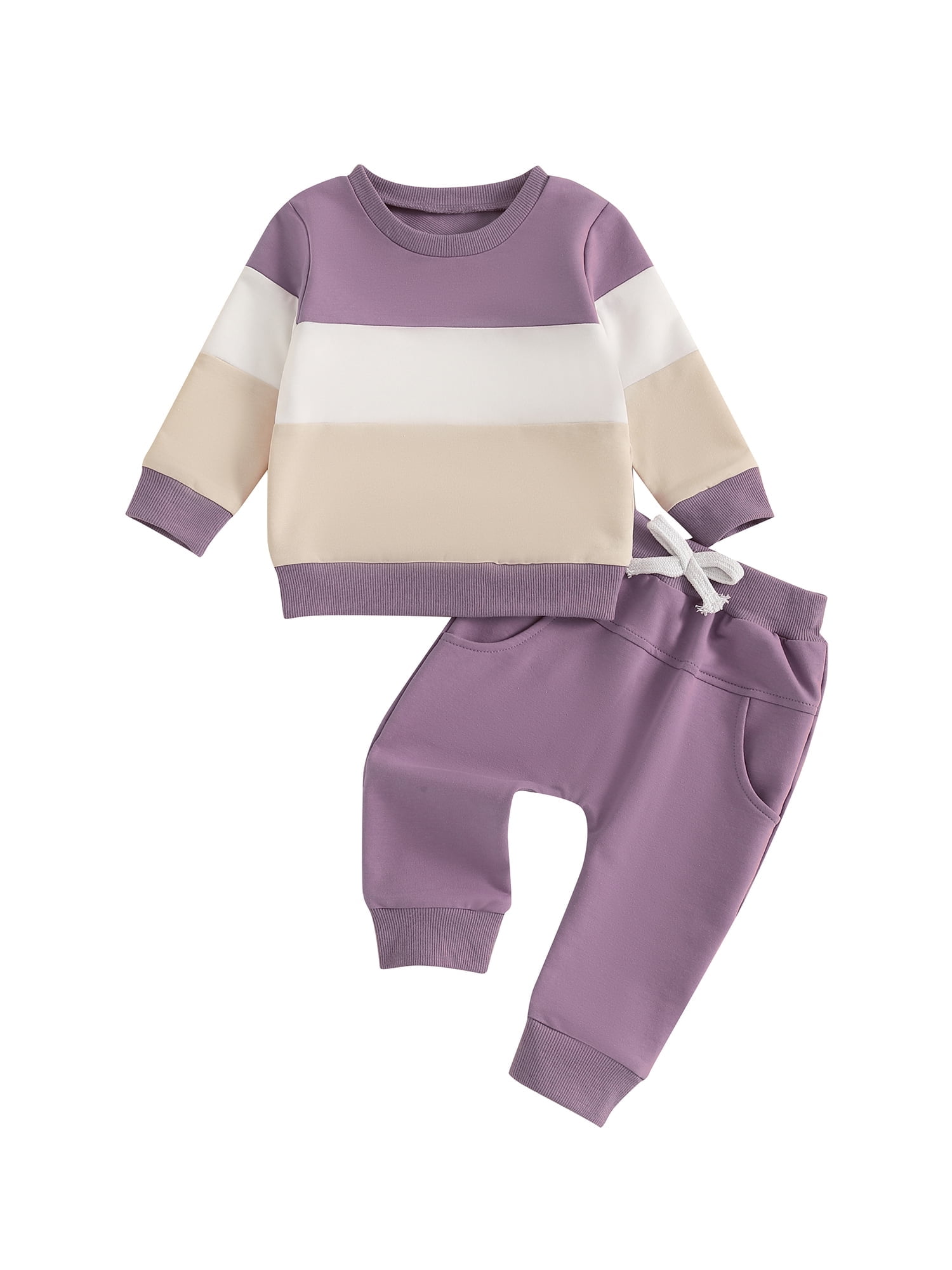 Loicainy Baby Toddler Boys Girl Spring 2 Piece Outfits 6 12 18 24 ...