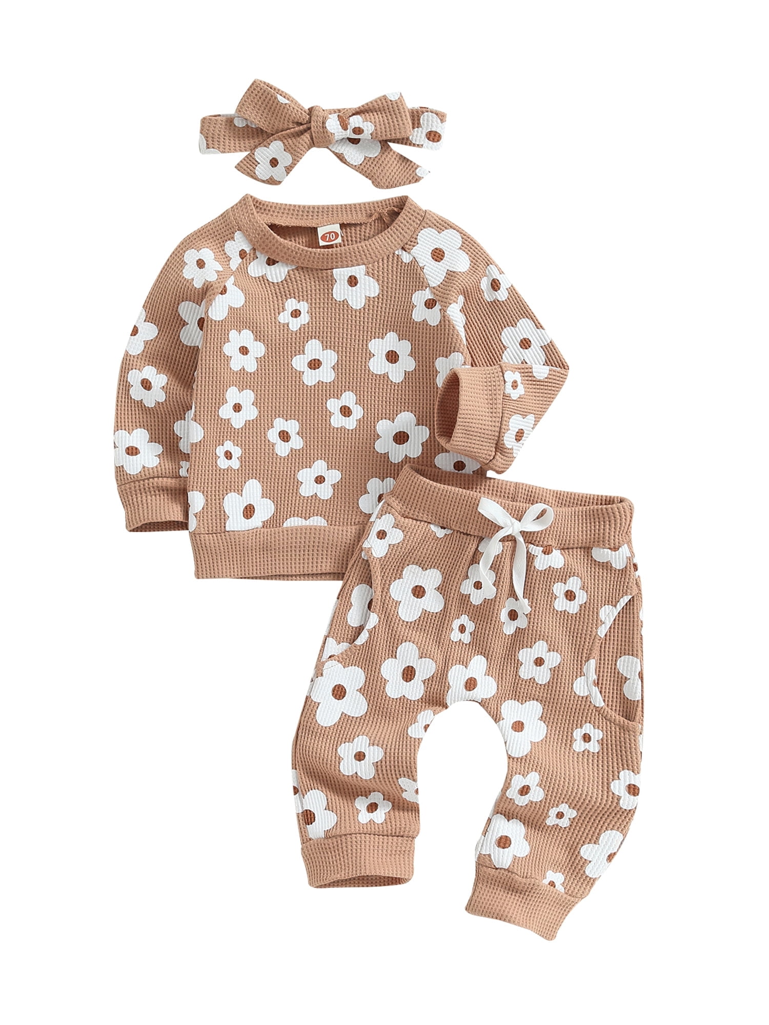 Loicainy Baby Toddler Girl 2Pcs Fall Spring Clothes Set 6 12 18 24 ...