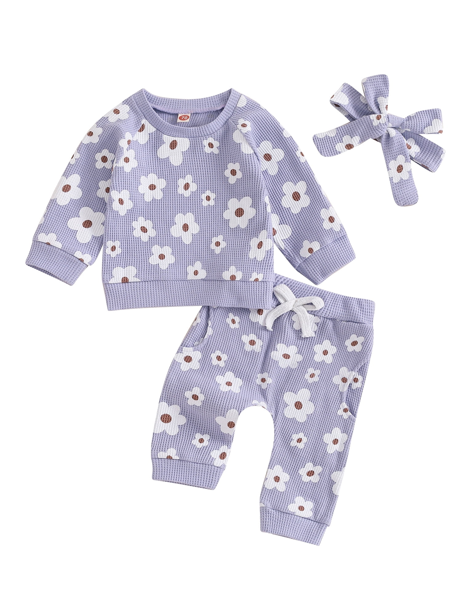 Loicainy Baby Toddler Girl 2Pcs Fall Spring Clothes Set 6 12 18 24 ...