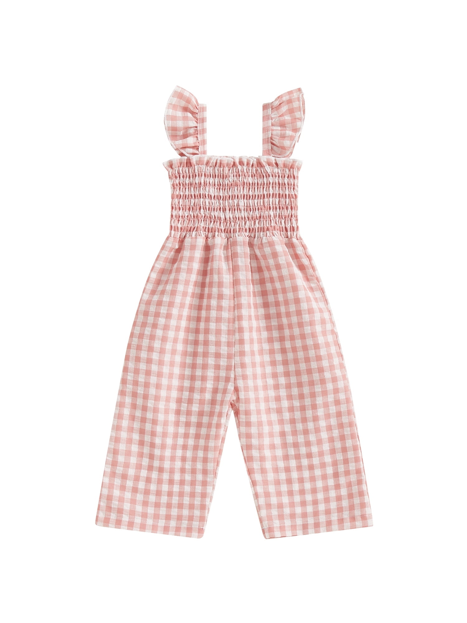 Loicainy Baby Toddler Girl Plaid Jumpsuit 6 12 18 24 Months 2T 3T 4T ...