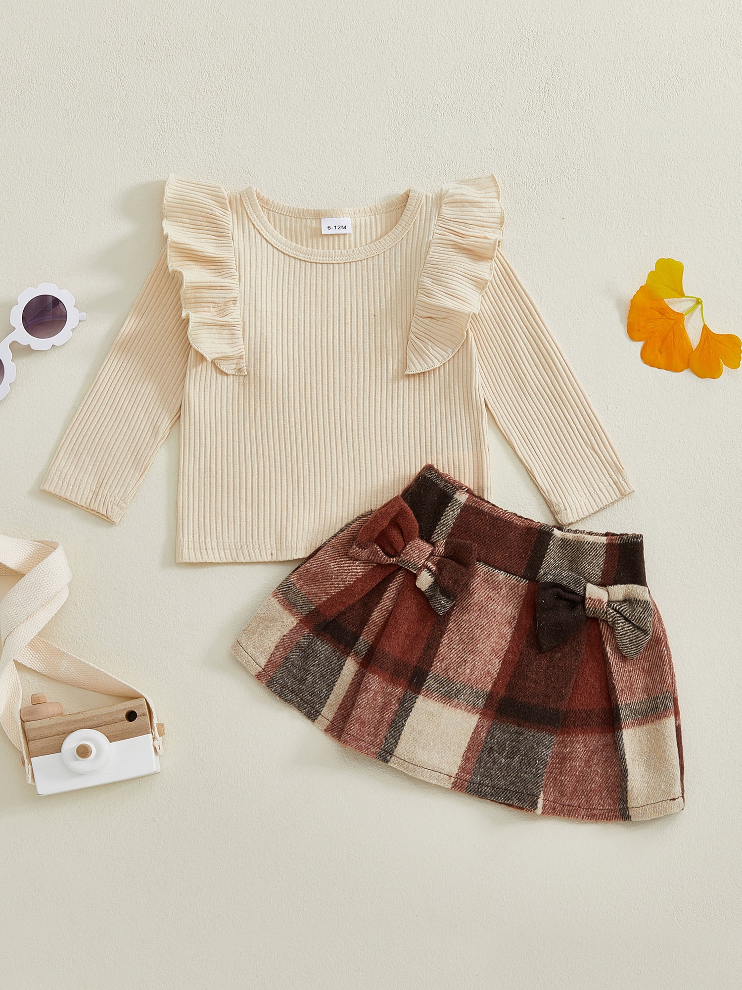 Loicainy Baby Toddler Girls Autumn Skirt Outfits 6 12 18 24 Months 2T ...