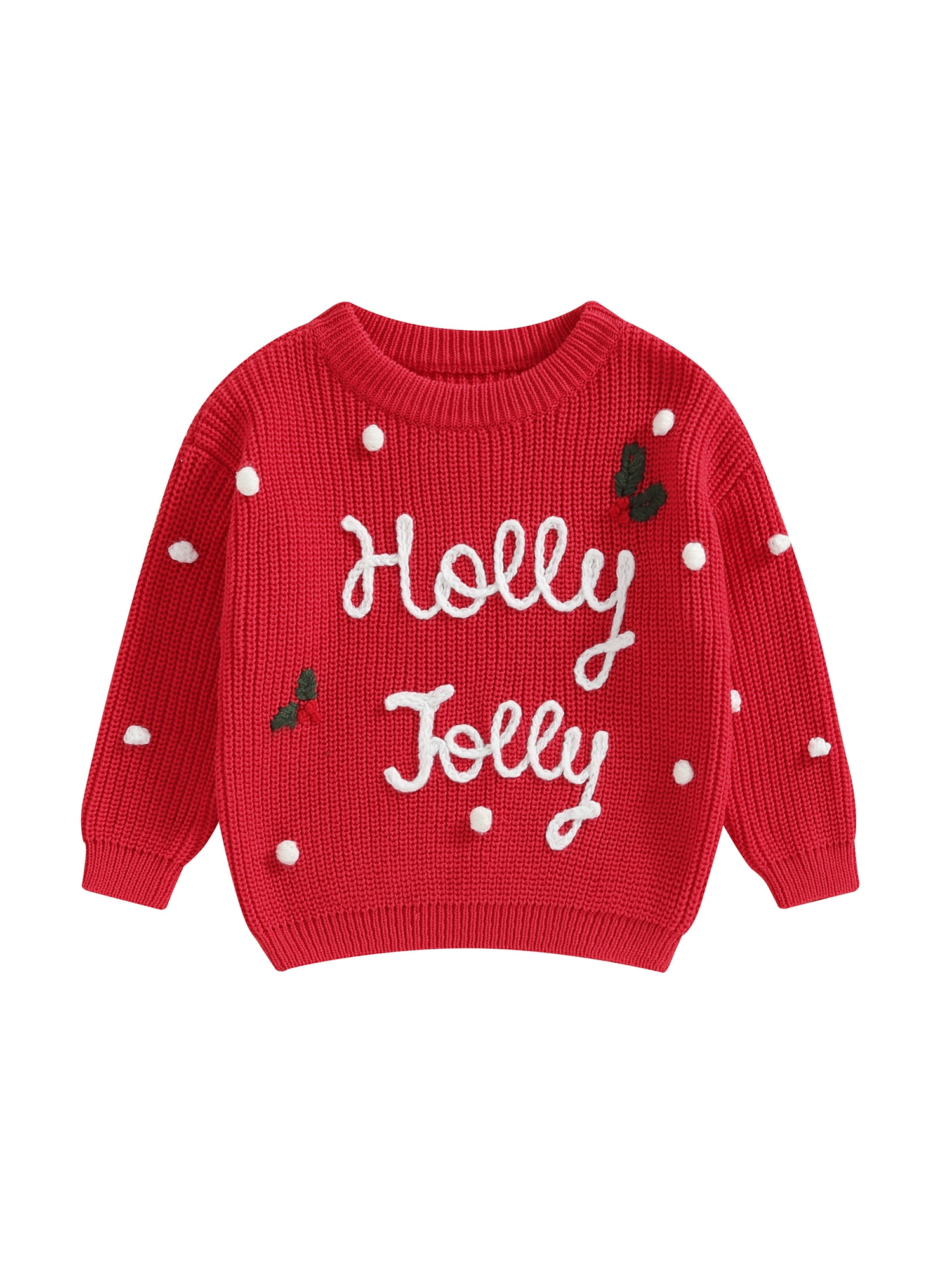 Loicainy Baby Toddler Kids Girl Christmas Sweaters Classic Long Sleeve ...