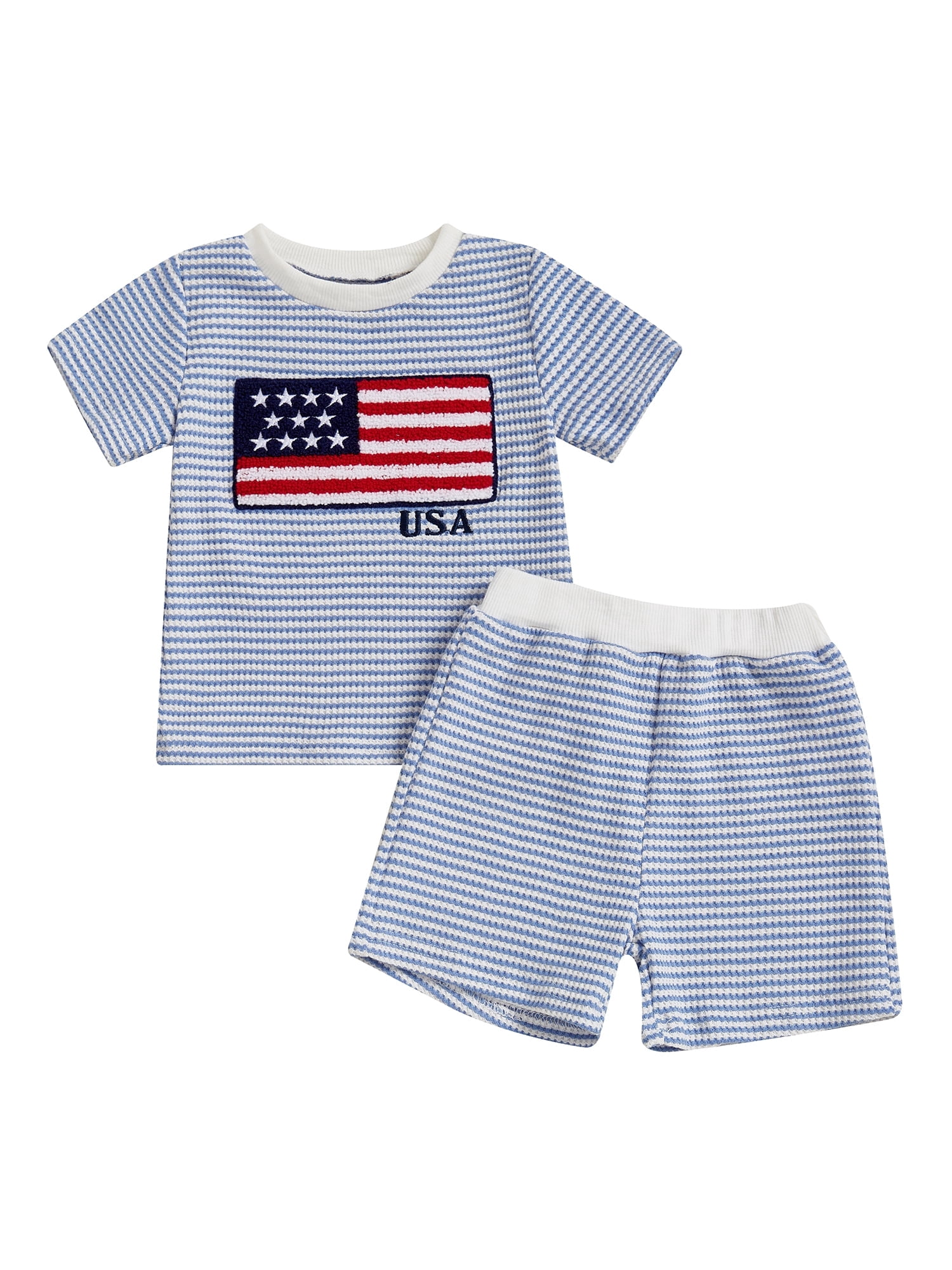 Loicainy Toddler Baby Boy 4th of July Clothes Set 6 12 18 24 Months 2T ...