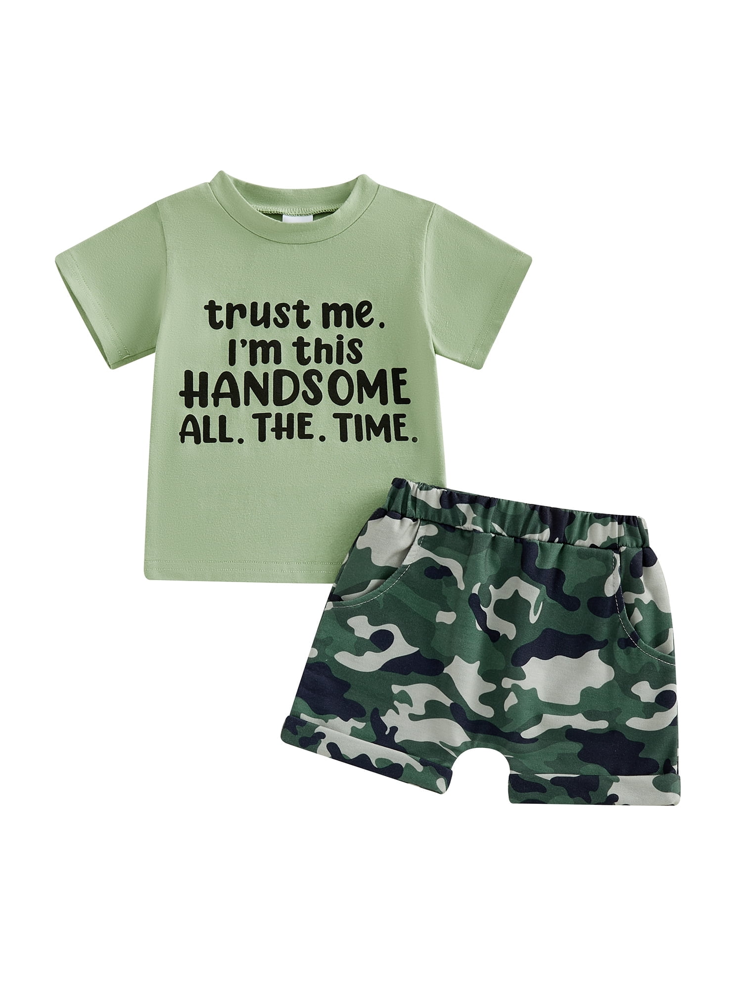 Loicainy Toddler Baby Boy Summer Clothes Set 12 18 24 Months 2T 3T 4T ...