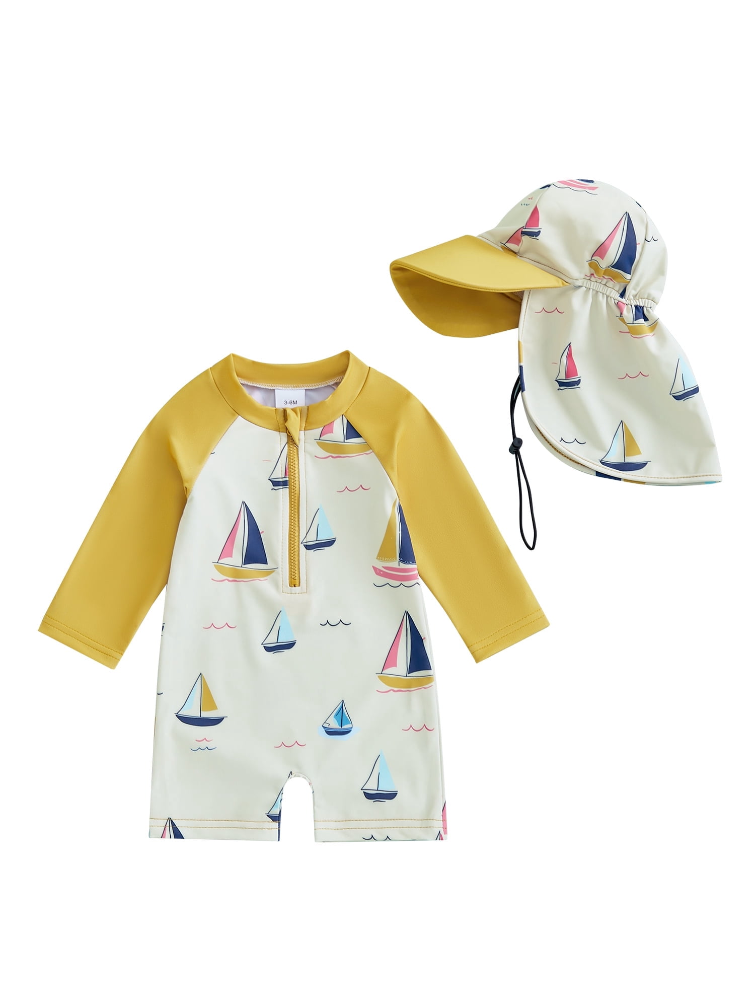 Toddler Boy Rash Guard Swimsuit