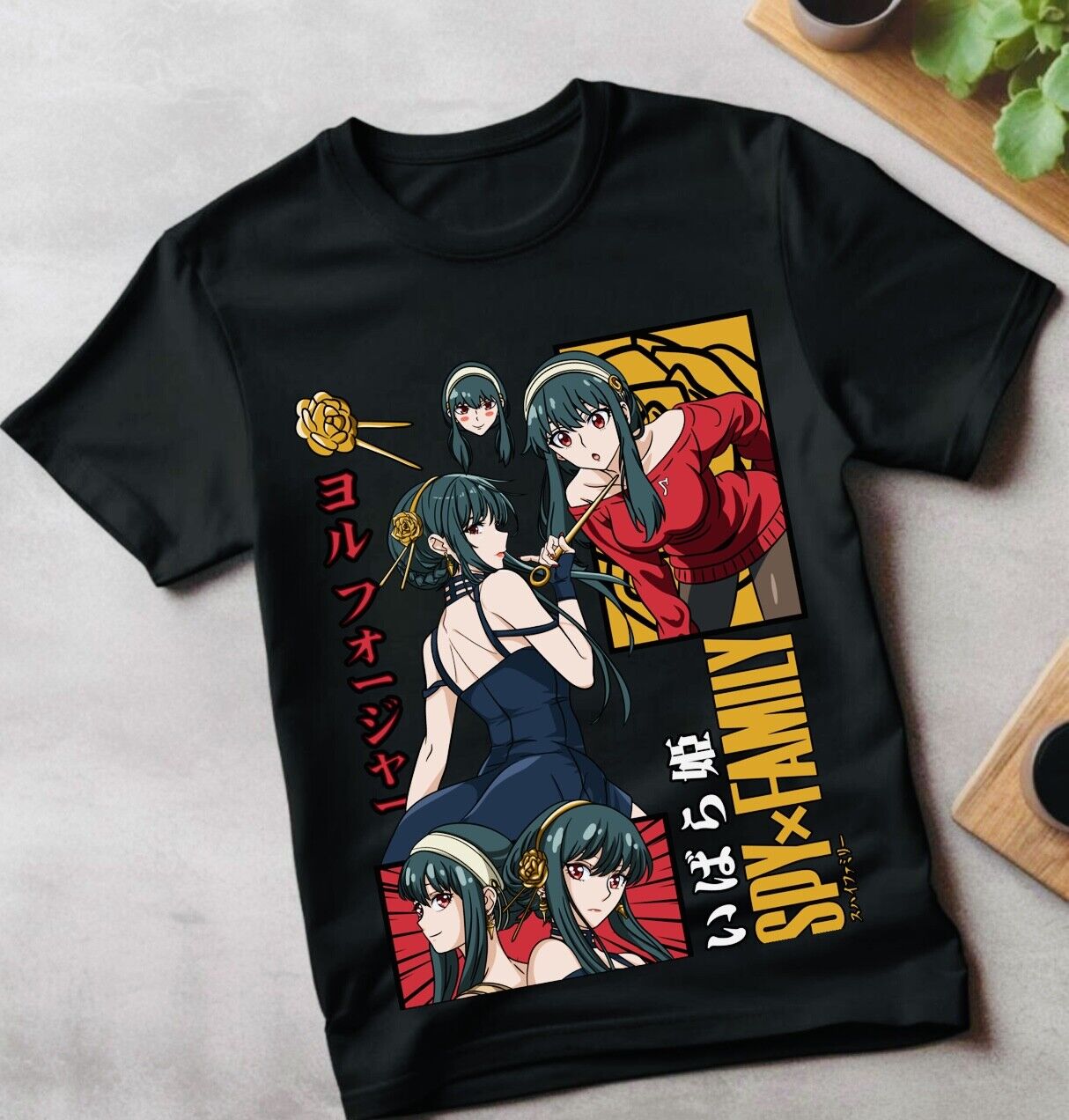 Loid Yor Anya Bon Forger SPY x FAMILY Unisex T-Shirt Manga Anime gift ...