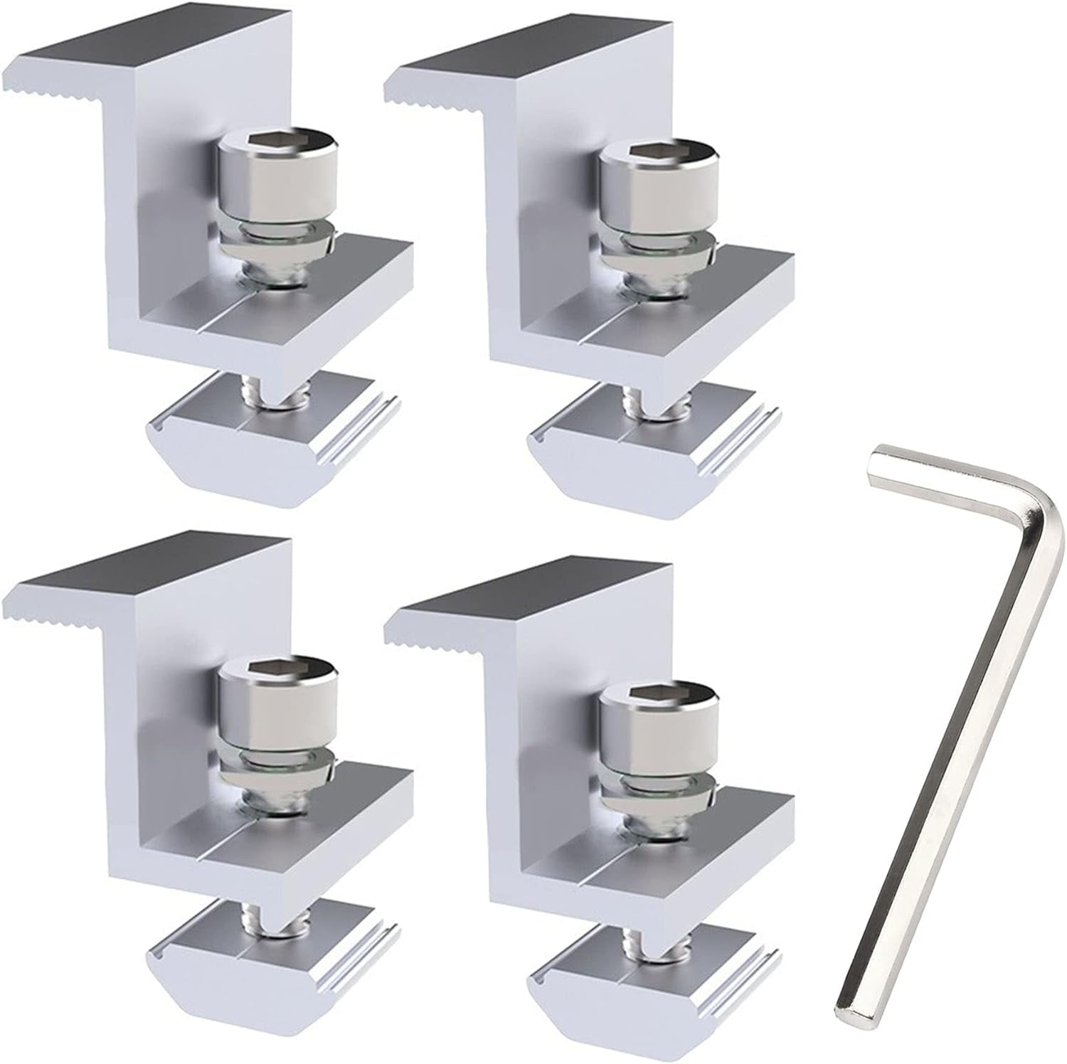 Lojalitet 4 Pack Solar End Terminals, Solar Panel Bracket, 35mm, Solar ...