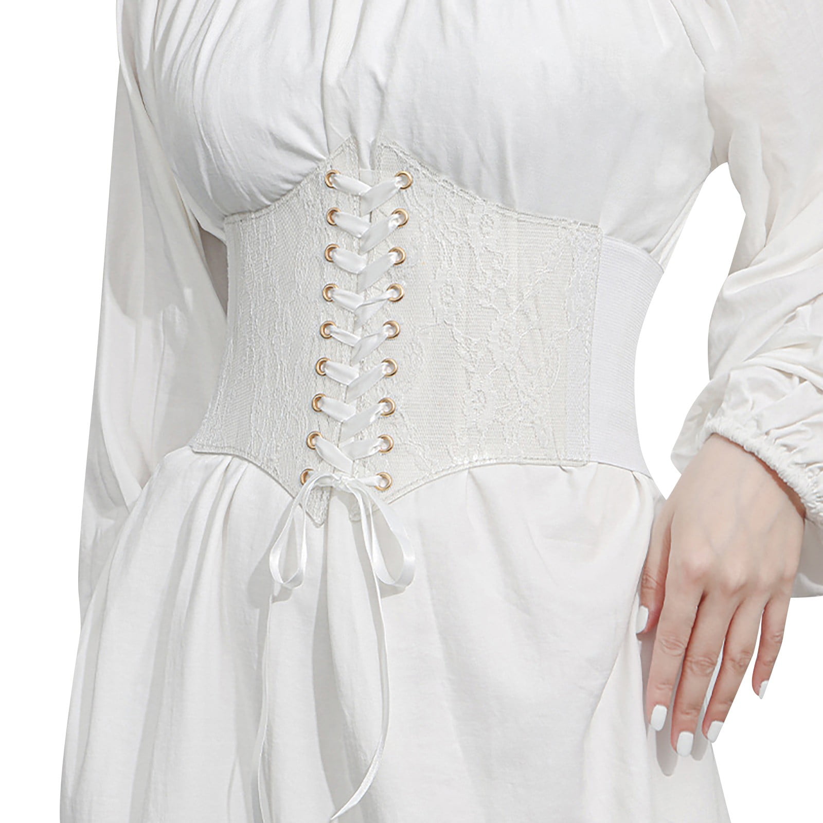 Lojoutye 2025 Women 'S Corset Belt Slide Belts for Men Tops Lace Up ...