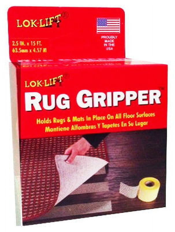 Lok-Lift 2515R Rug Gripper Anti-Slip Tape, 2.5" x 15', Each - Walmart.com