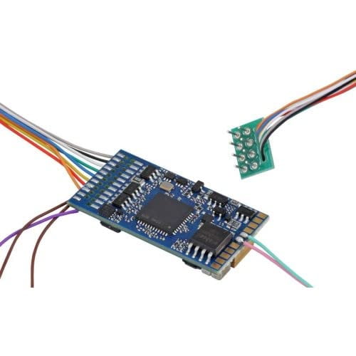 LokSound ESU 58410 V5.0 8 Pin DCC Sound Decoder with Sugar Cube Speaker ...