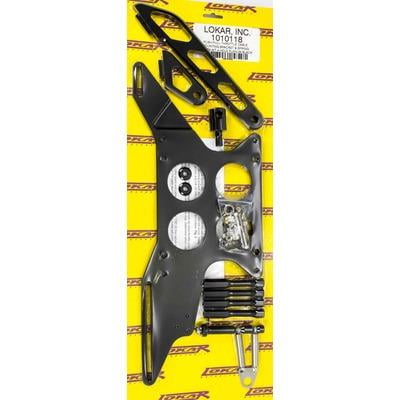 Lokar 1010118, Push/Pull Throttle Cable Mounting Bracket Black ...