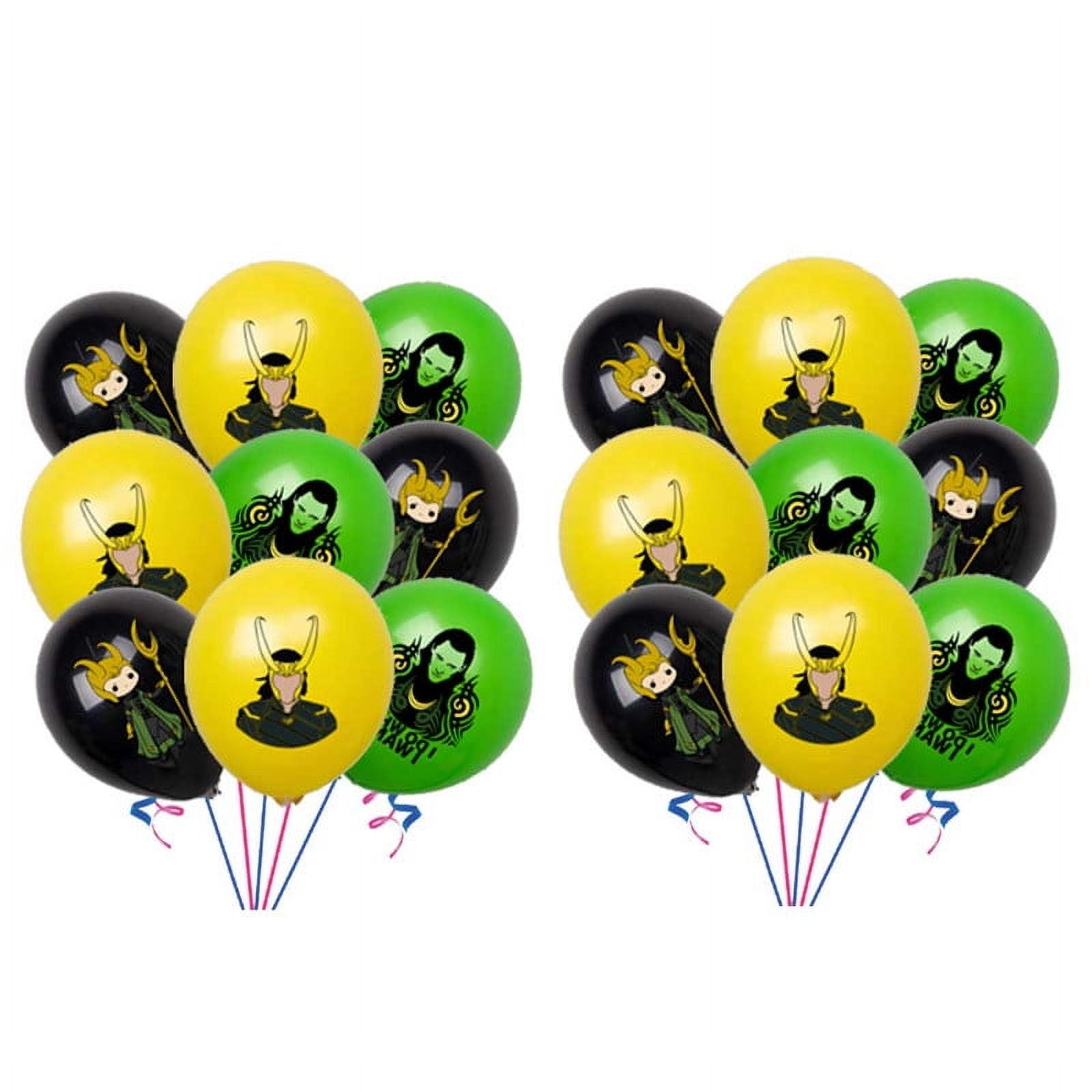 Loki Balloons Party Supplies Birthday Favors Decorations Decor Kit ...