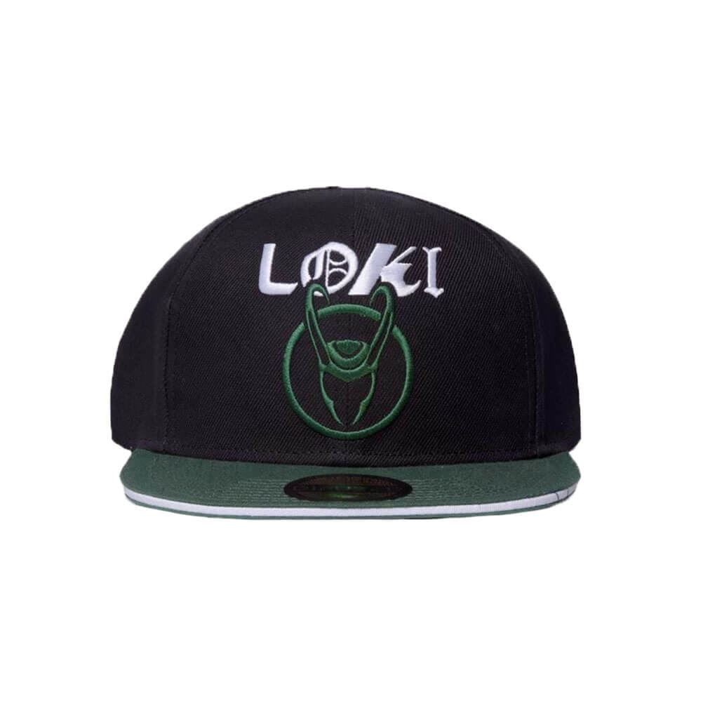 Loki Baseball Cap Emblem Logo new Official Black Marvel Snapback ...