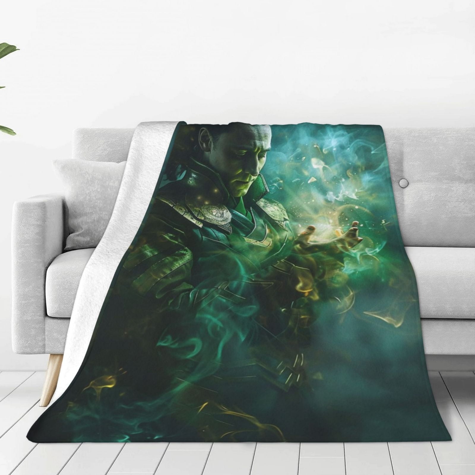 Loki Cute Anime Blanket, Gifts For Girls And Boys, Super Soft ...