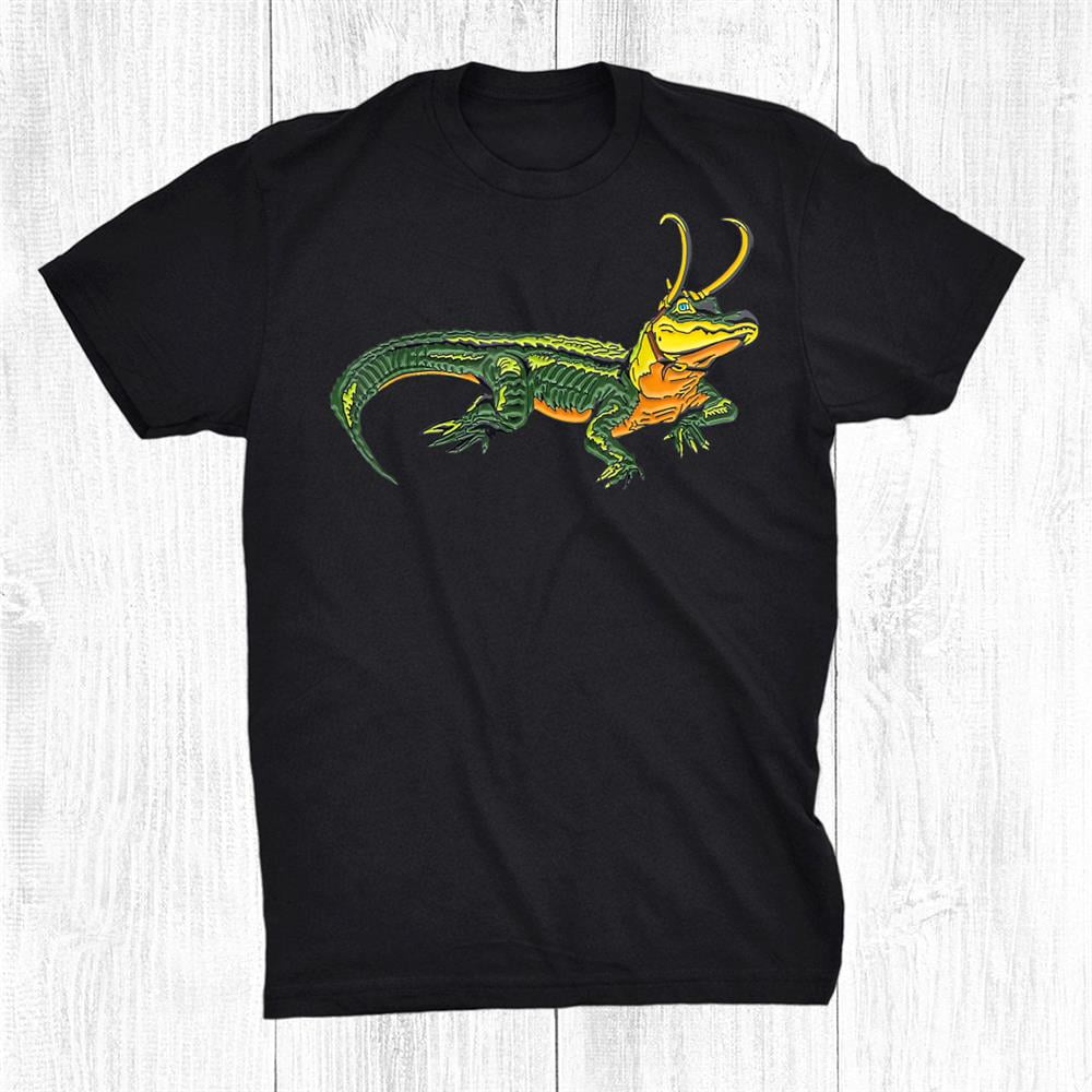 Loki Gator Alligator Loki Croki Crocodile God Of Mischief Shirt Gift ...
