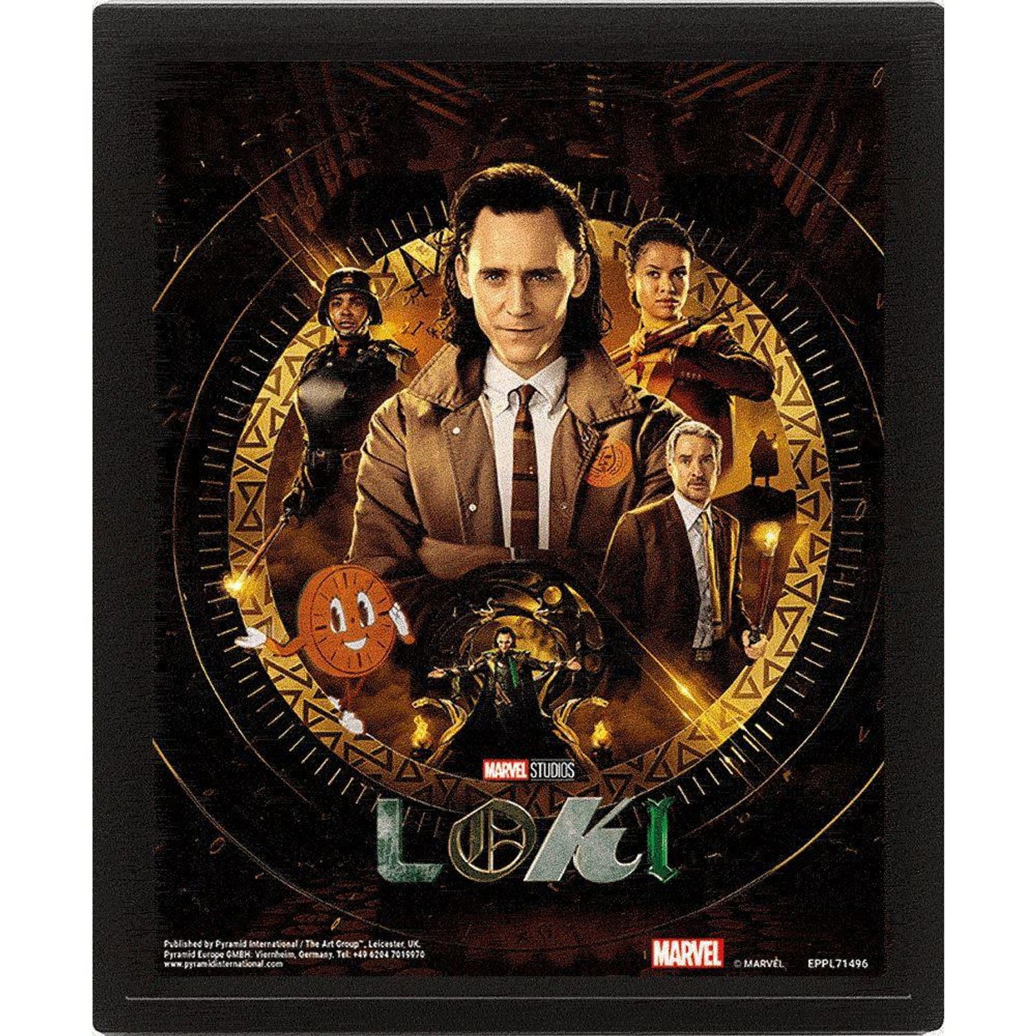 Loki Glorious Purpose 3D Framed Poster - Walmart.com