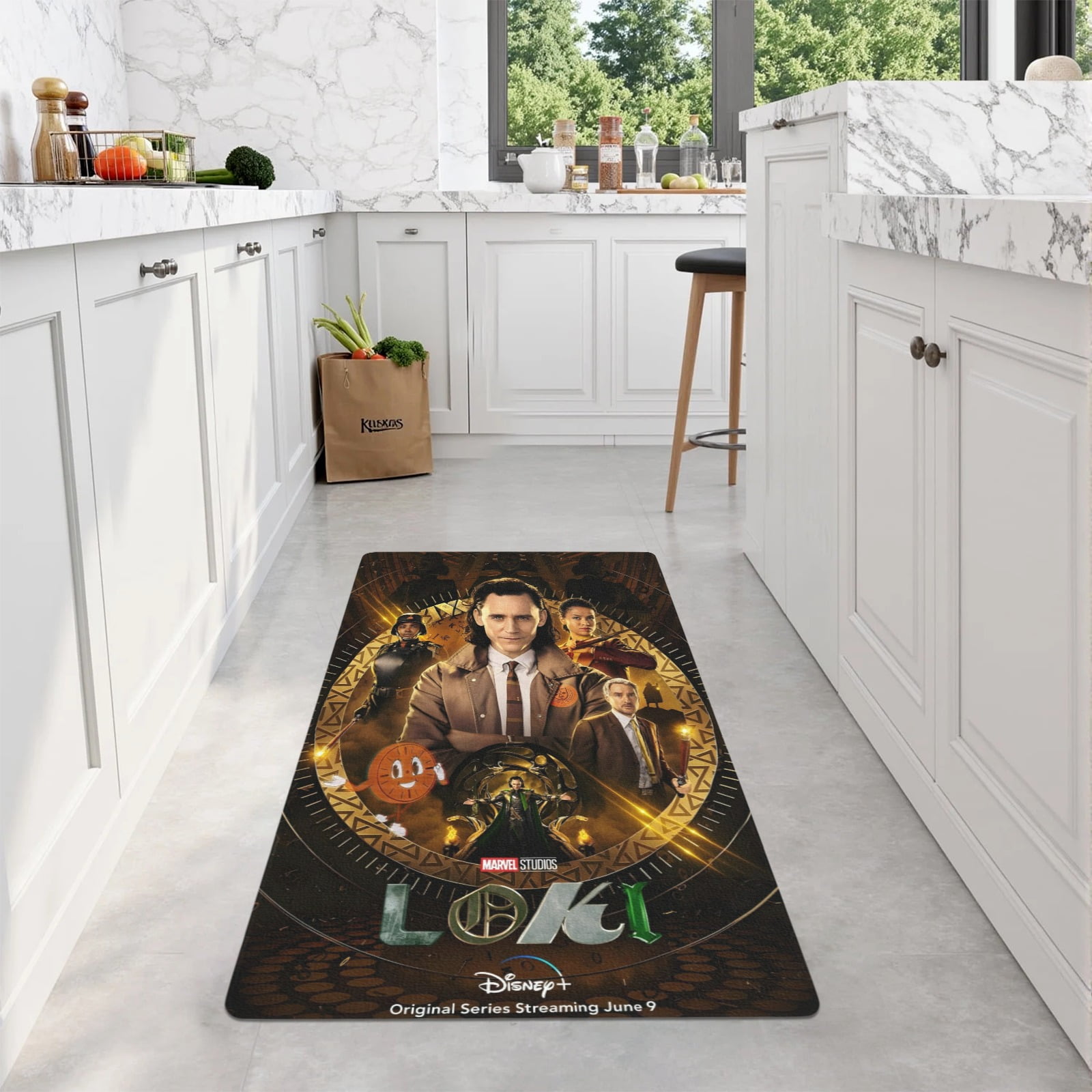Loki Kitchen Mat 48"x17" - Walmart.com