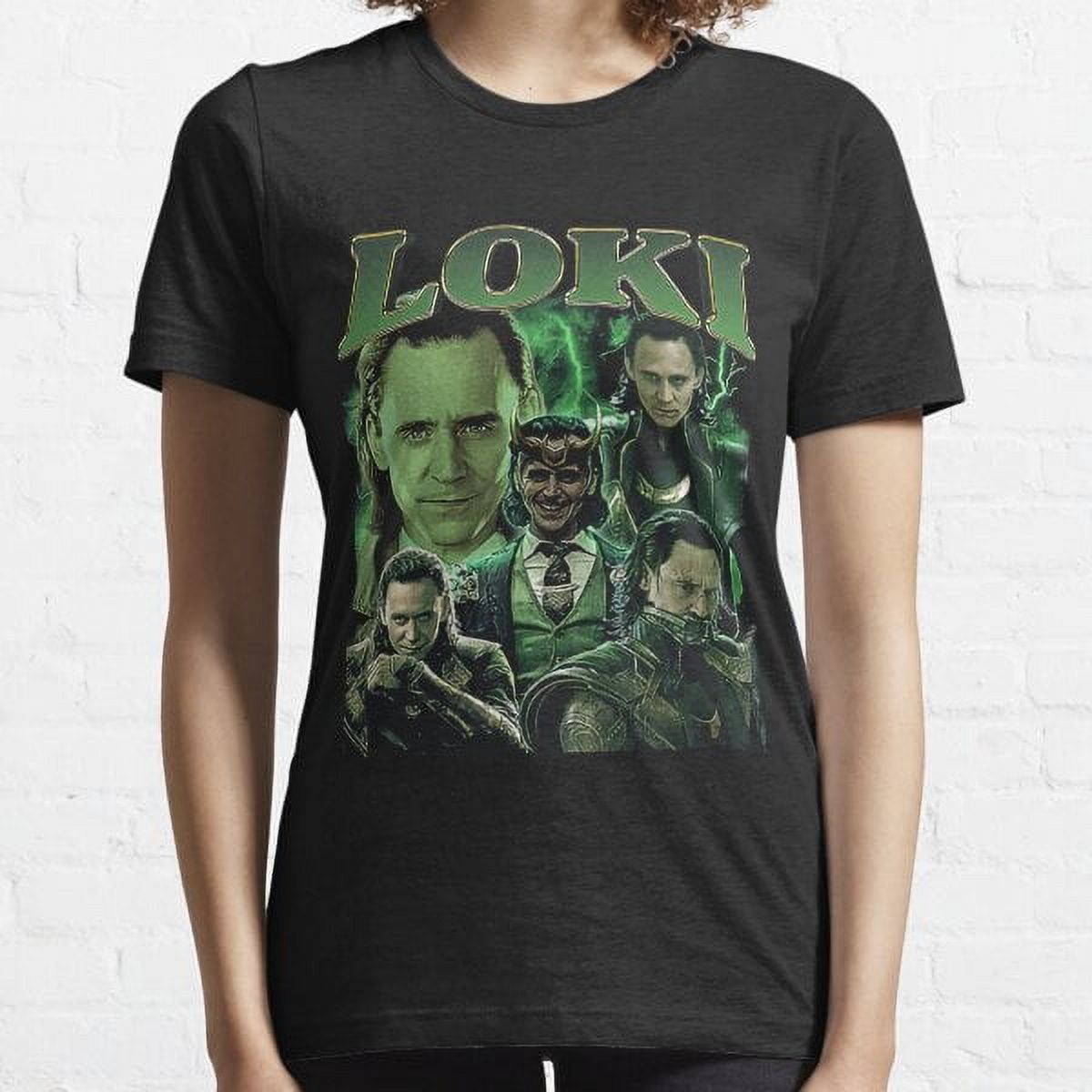 Loki Laufeyson Vintage Bootleg Essential Essential T-Shirt - Walmart.com