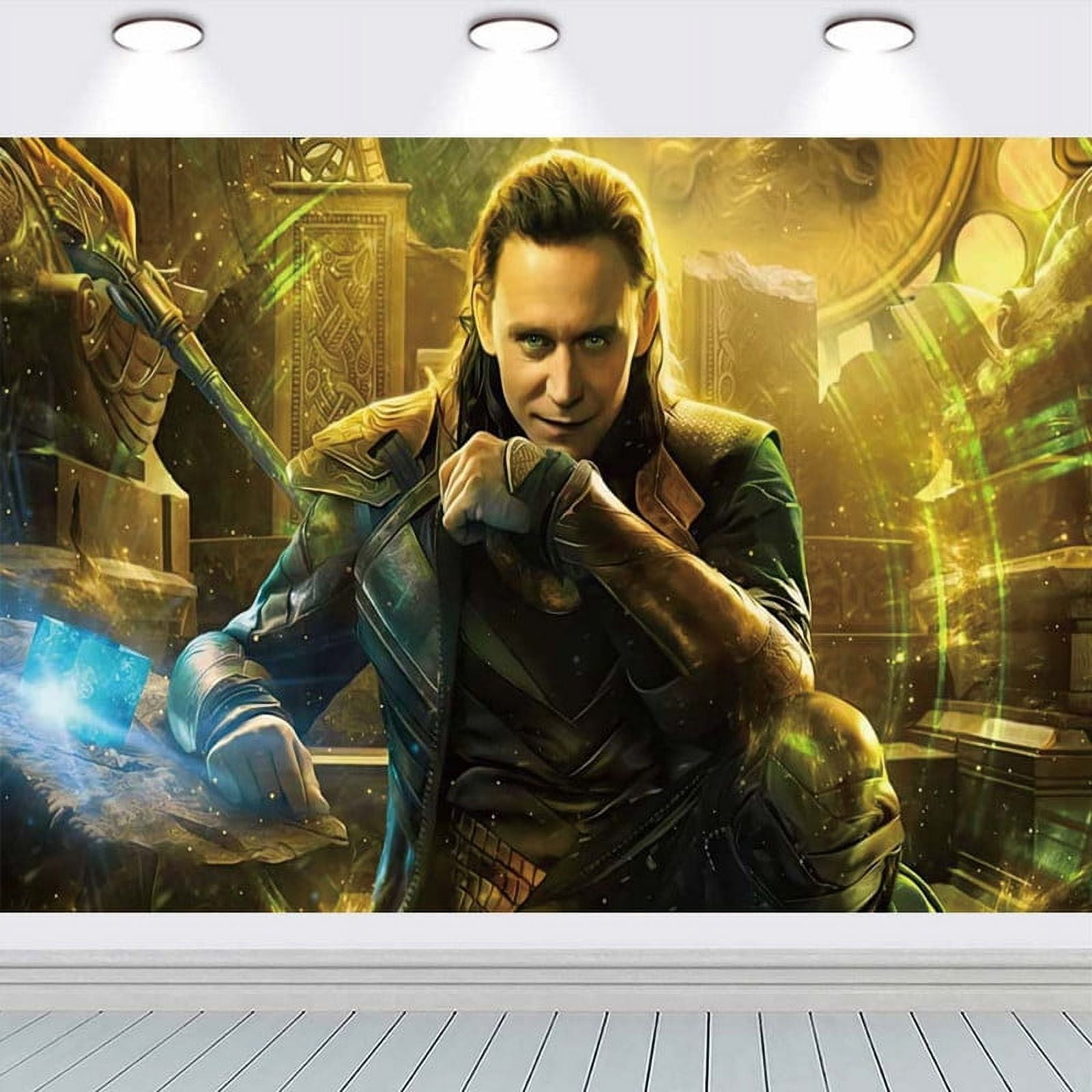 Loki Party Supplies Taspestry Poster Banner Backdrop Background Wall ...