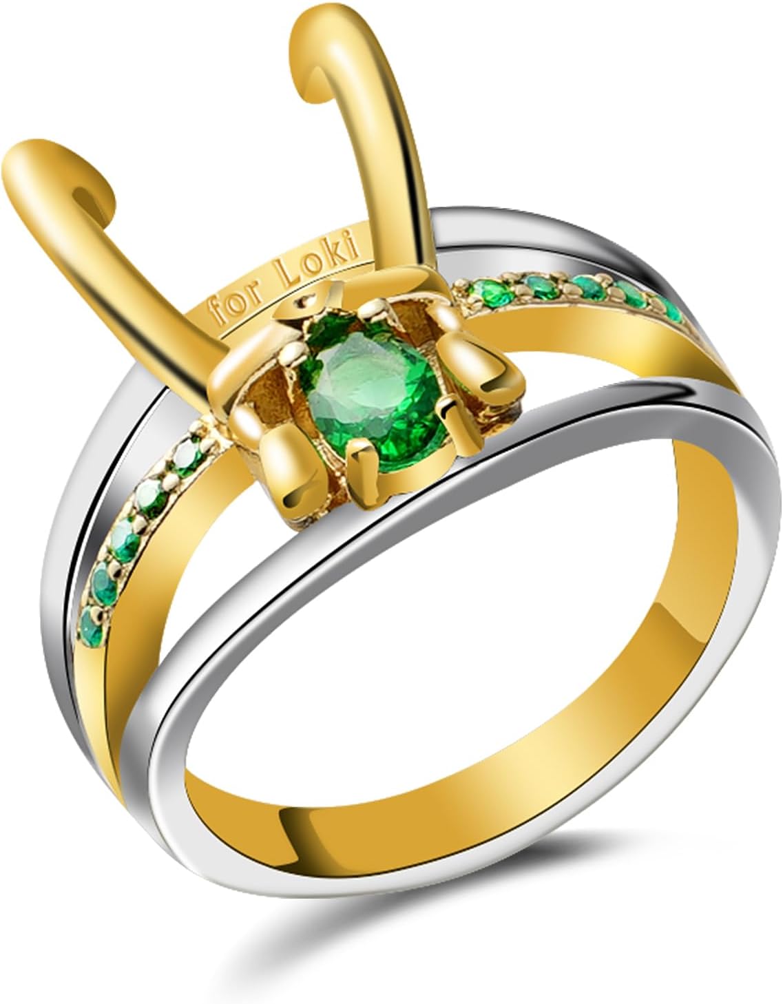 Loki Ring Superhero Helmet Ring, for Unisex Jewelry Marvel Gifts ...