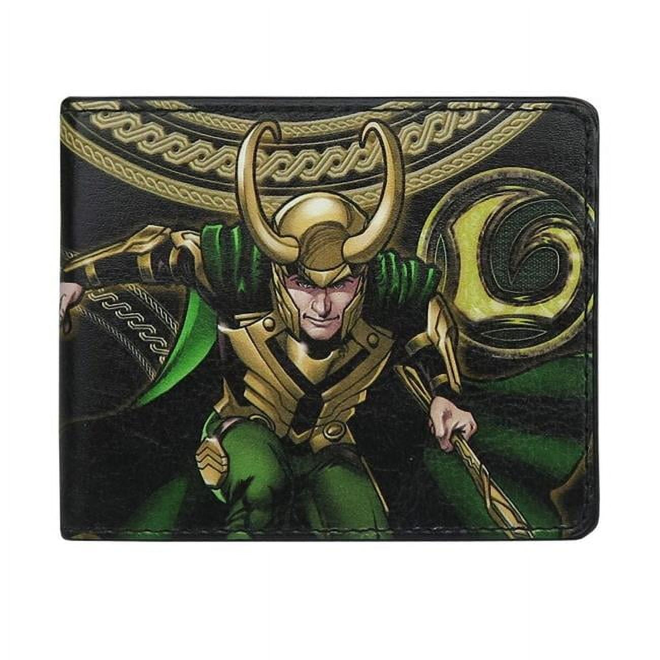 Loki Poses Marvel Comics Bi-Fold Wallet - Walmart.com