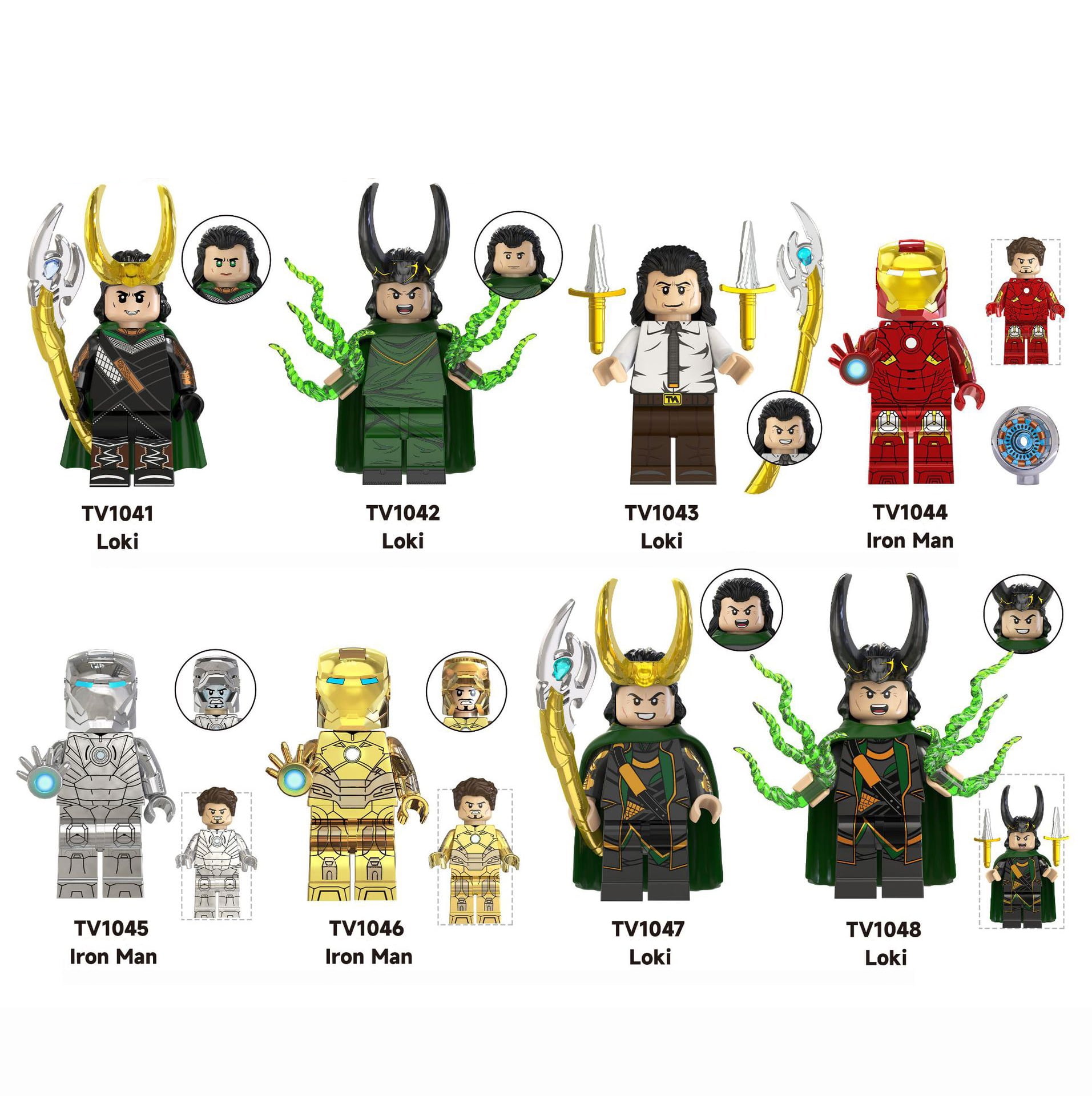 Loki Season 2 Marvel Custom Building Block X 8 Set - Walmart.com