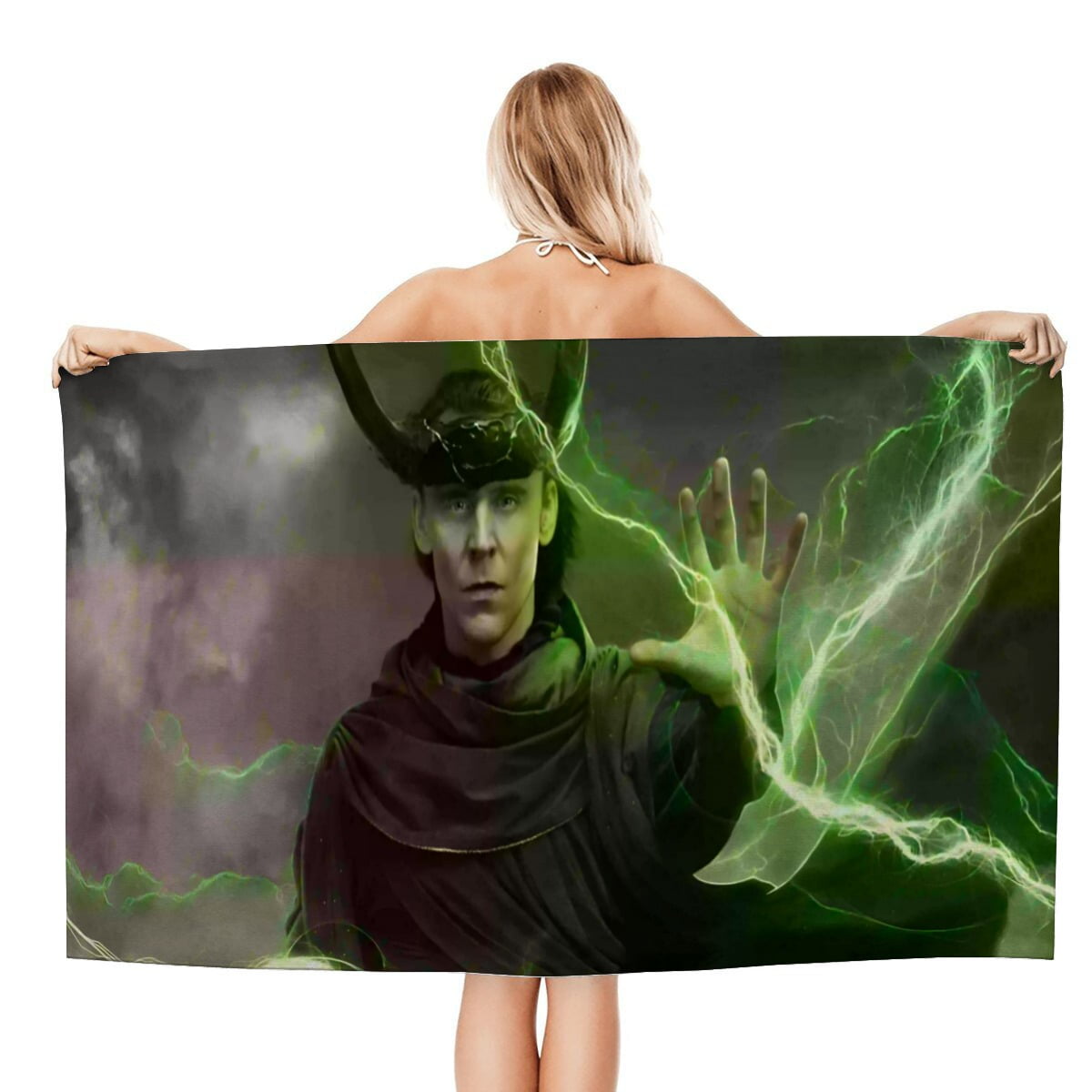 Loki-theme Gifts Quick-dry Beach Towel for Women Girl Birthday Inspired ...