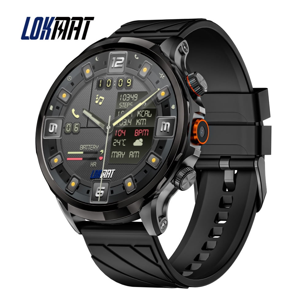 Lokmat1.85-Inch 4G Smart Watch Independent Android SIM Card Smart Watch ...