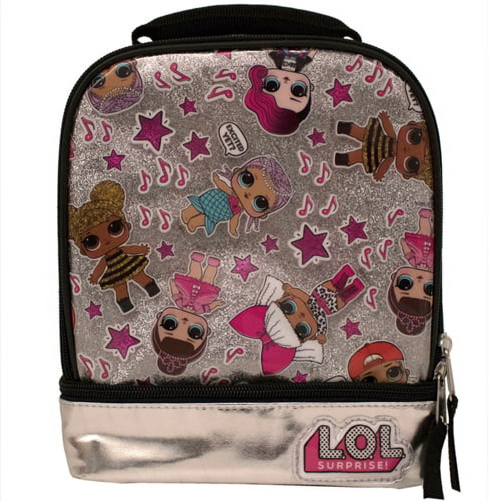 Lol Love The Glitter Dual Lunch Tote - Walmart.com