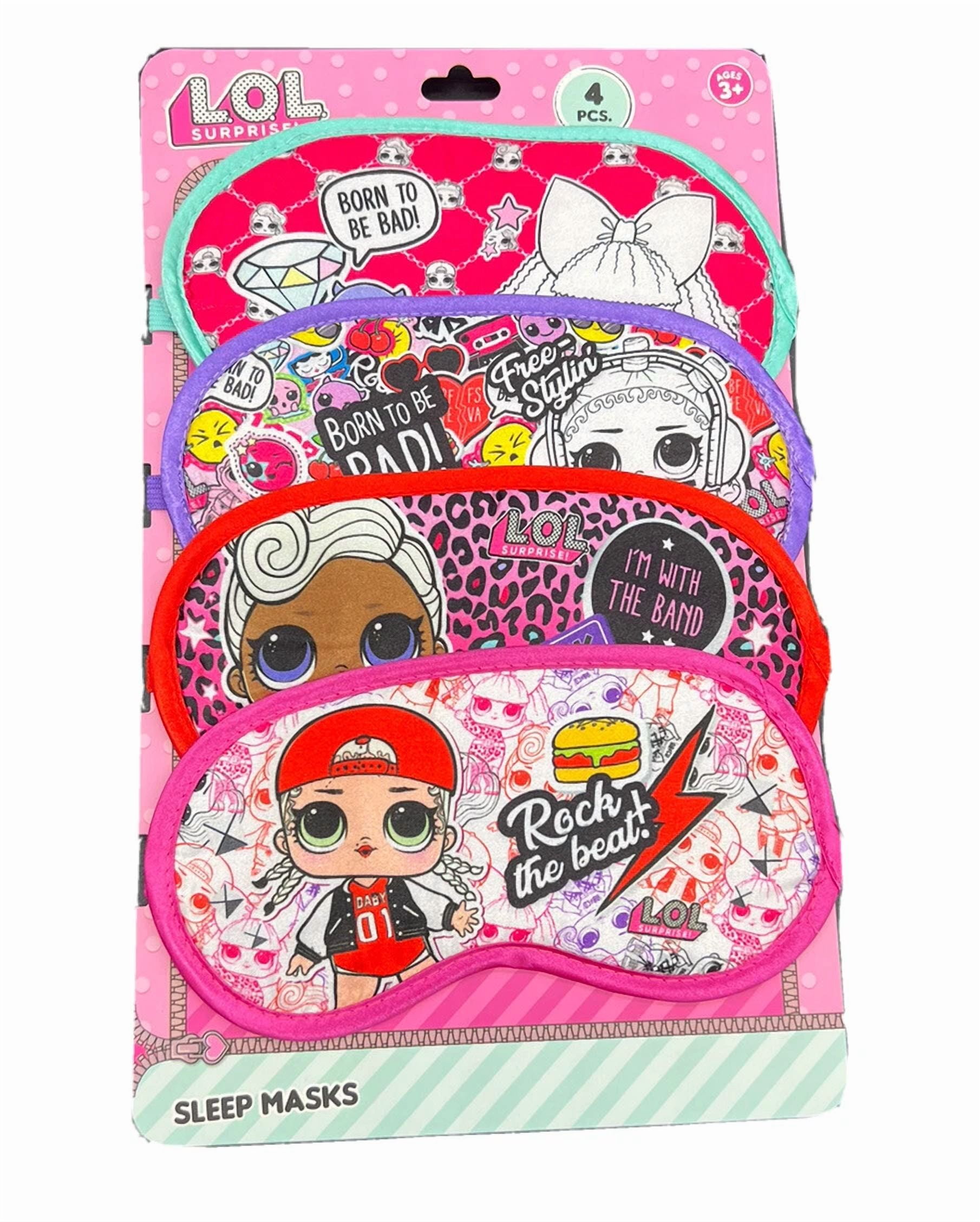 Lol Surprise Doll Girls 4 Piece Sleeping Eye Sleep Mask Party Favors ...