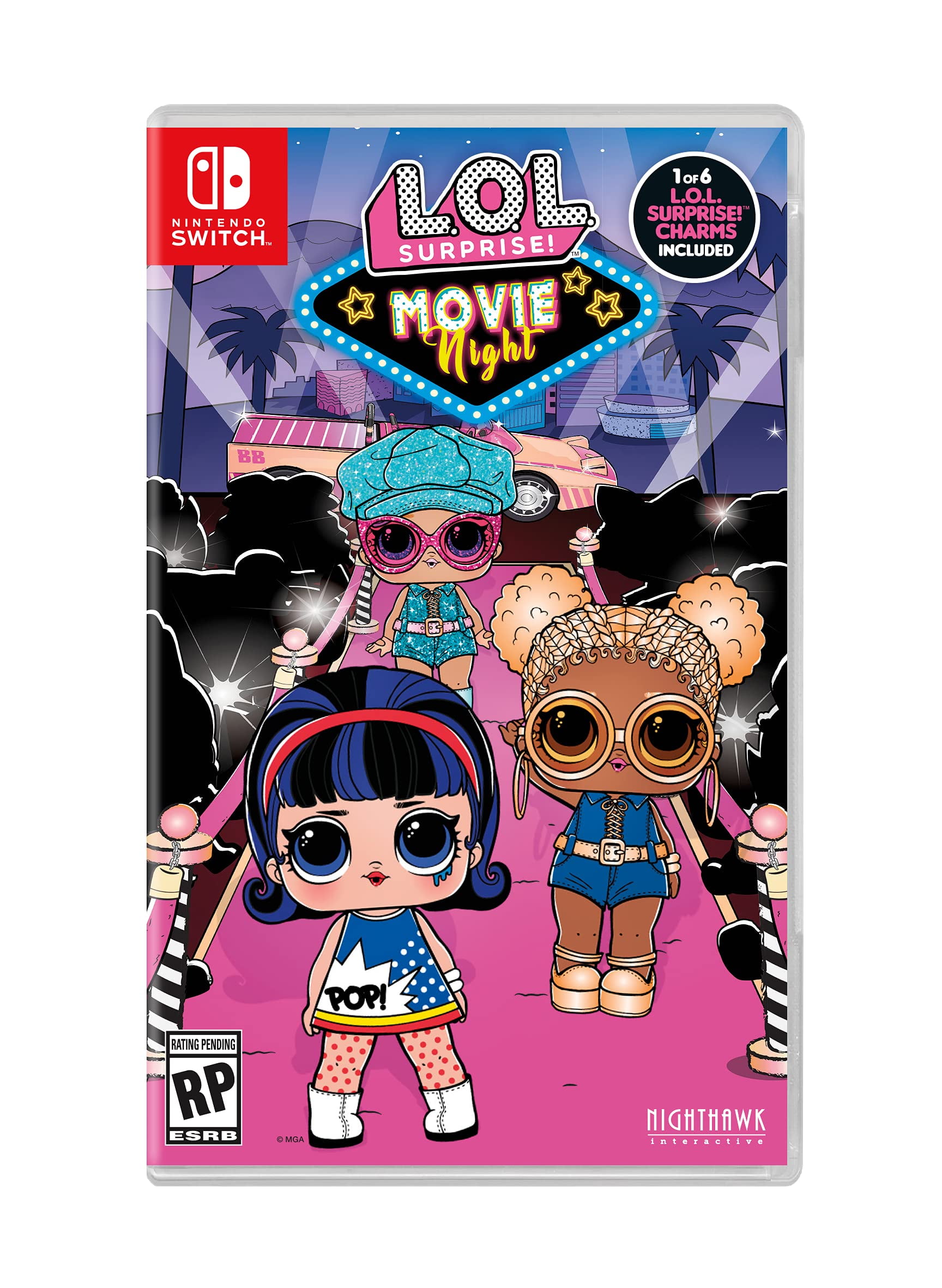 Lol Surprise Movie Night (Nintendo Switch) with Exclusive Charm ...