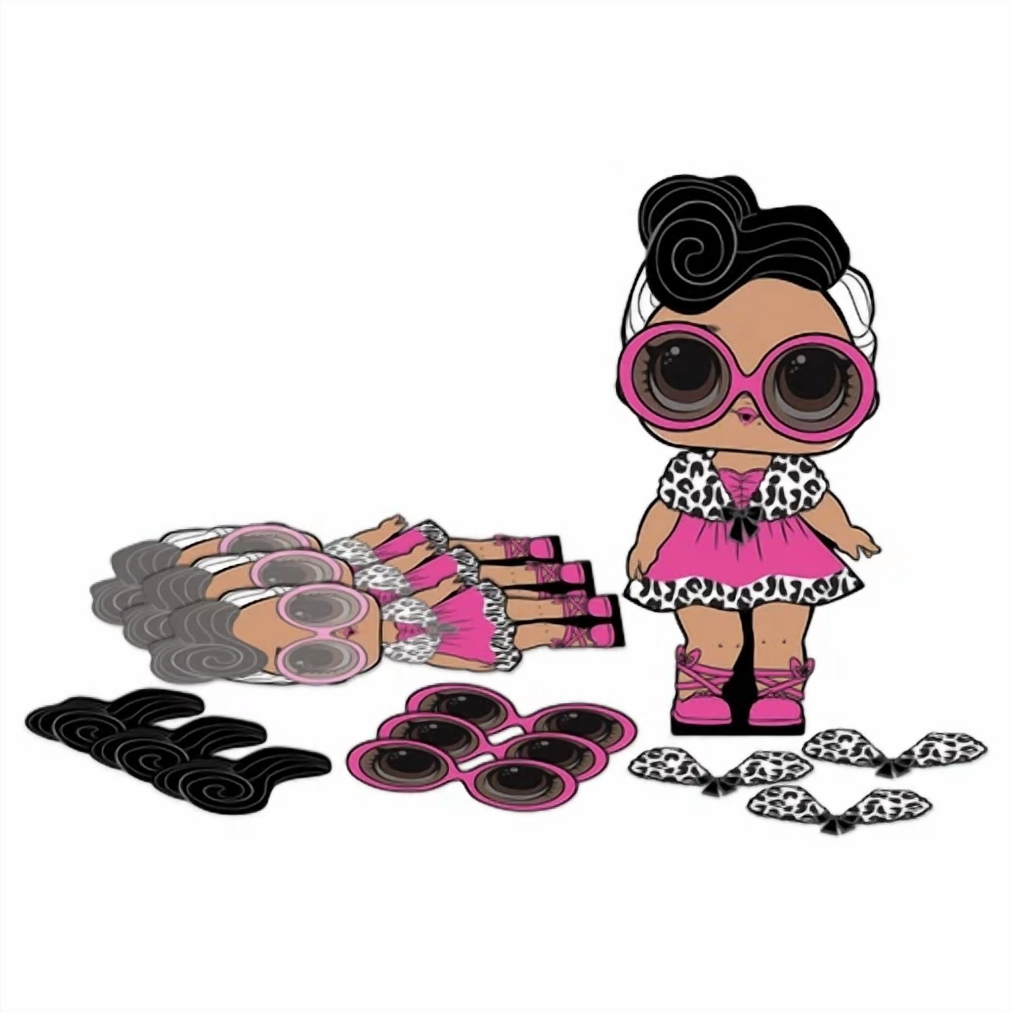 Lol Surprise Together, 4 Eva! Doll Girls Kids Birthday Party Favor ...