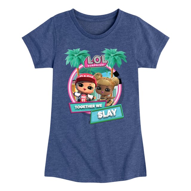 Lol Surprise! - Together We Slay - Toddler & Youth Girls Short Sleeve ...