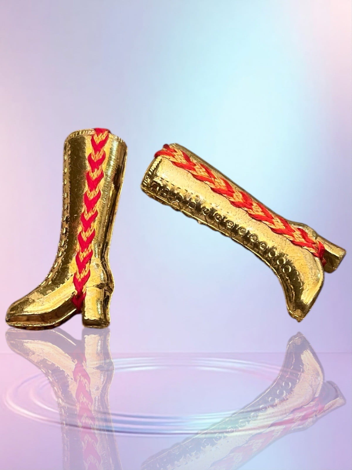 Lol Surprise doll OMG Bartz Boots Mod Style Metallic Gold w/ Braided ...
