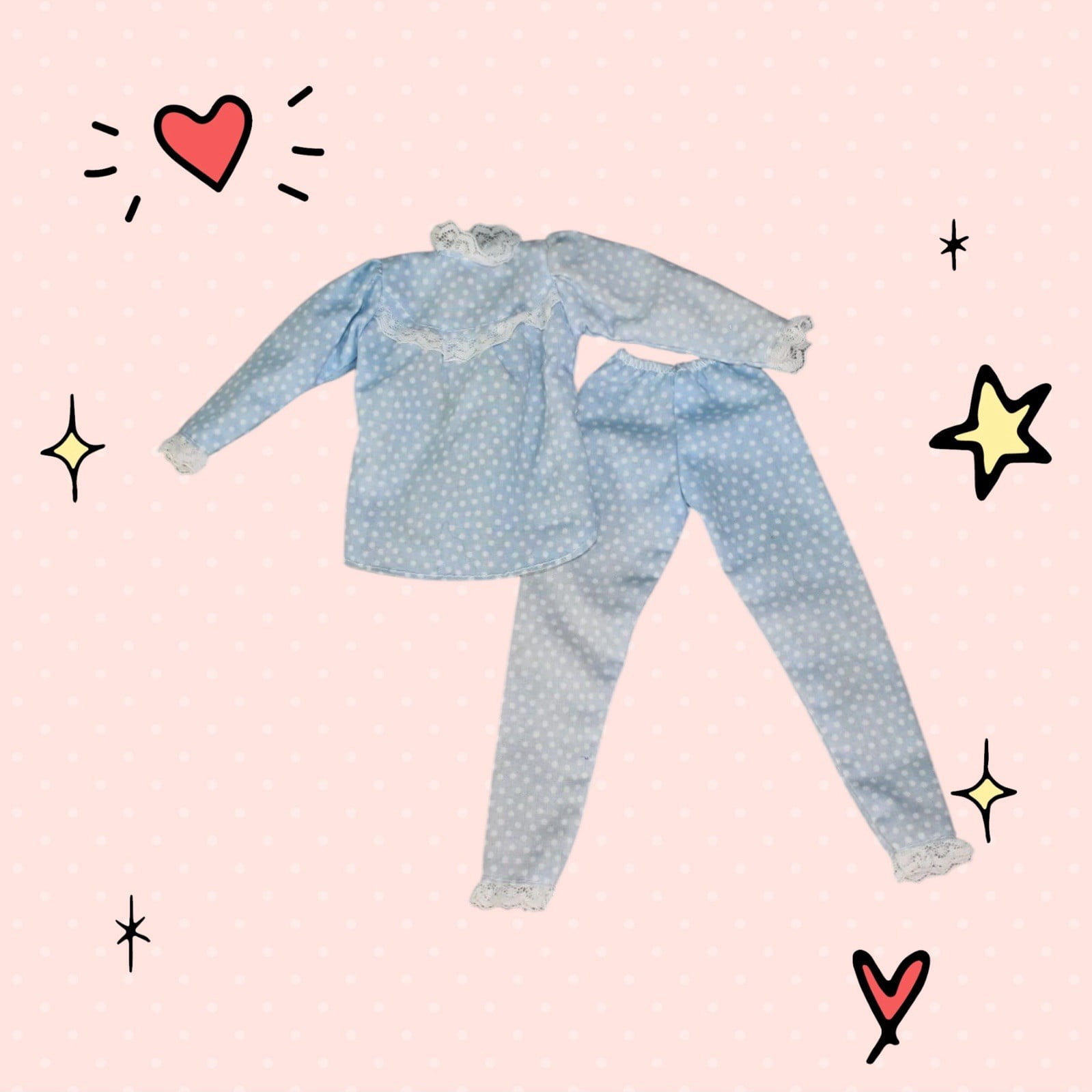 Lol Surprise doll OMG Bartz Doll Slumber Party Fashion 1990s Blue White ...