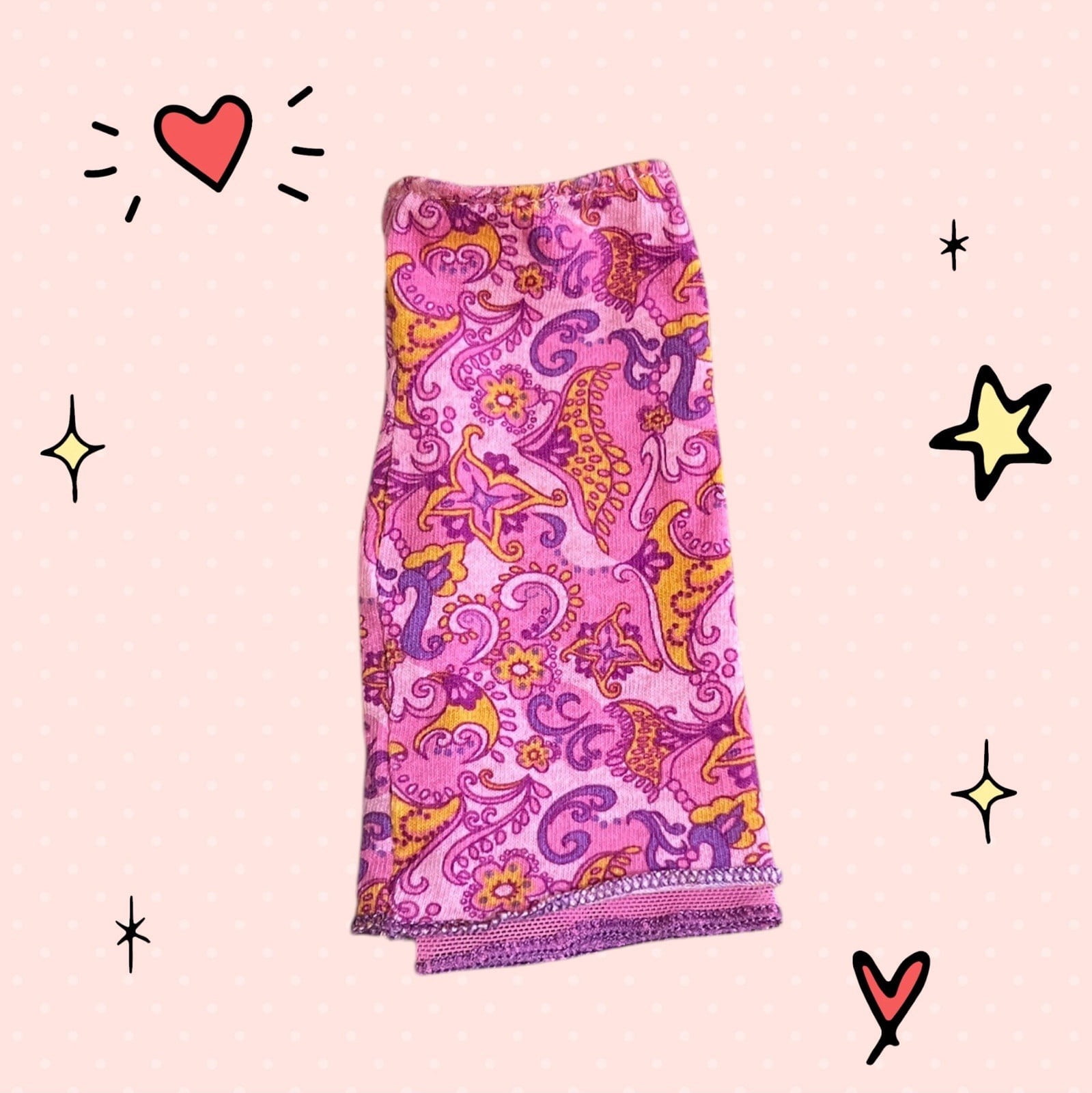 Lol Surprise doll OMG Bartz Pink Skirt Doll Clothing Pattern Paisley ...