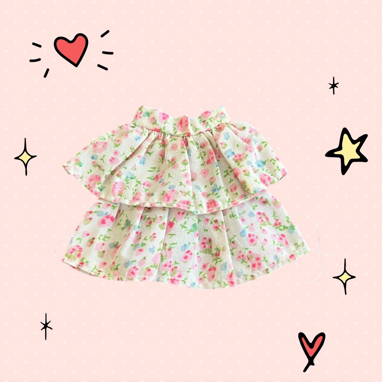 Lol Surprise doll OMG Bartz White Floral Skirt Doll Clothing Tutu ...