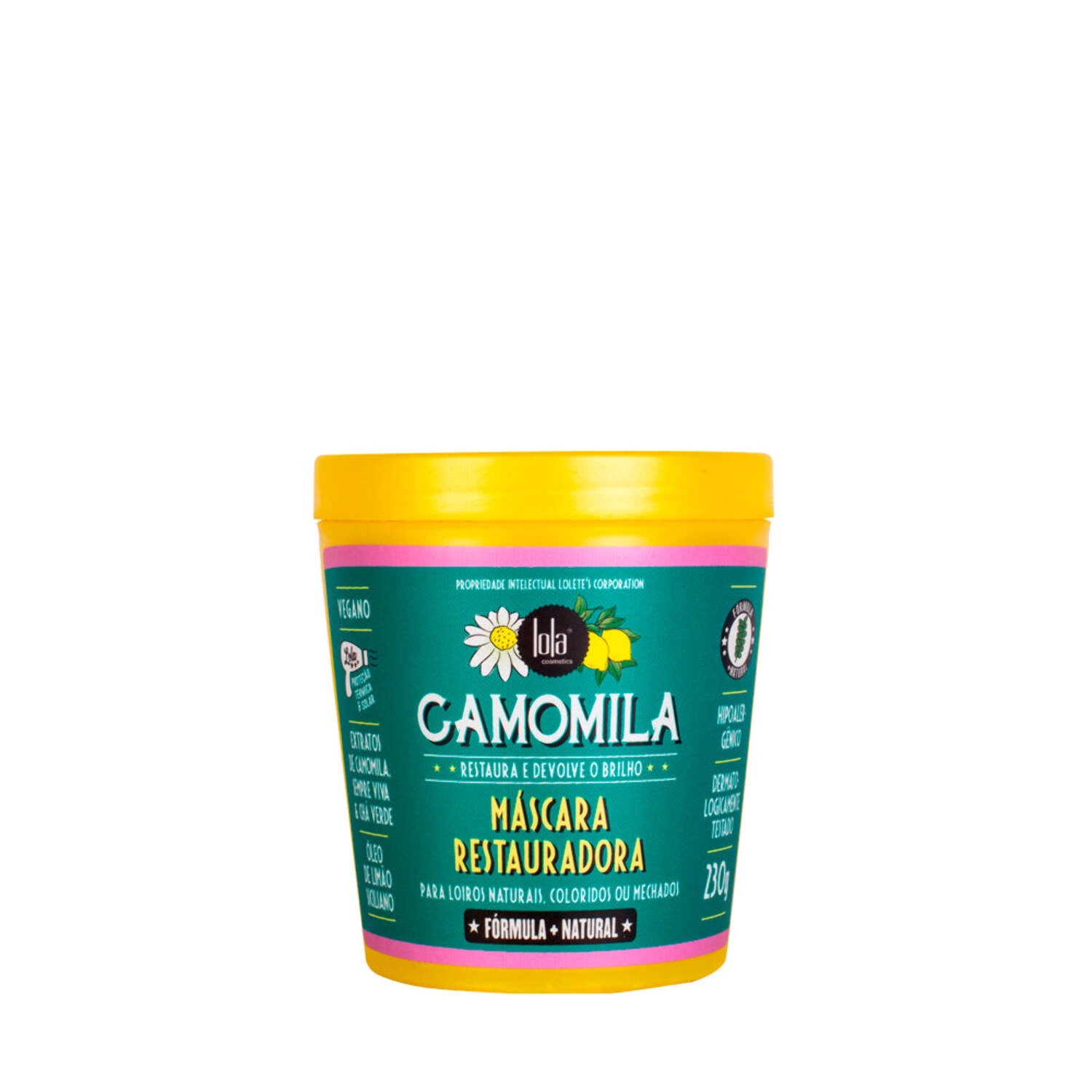 Lola Cosmetics Chamomile Hair Mask 230g/8.11fl.oz - Walmart.com