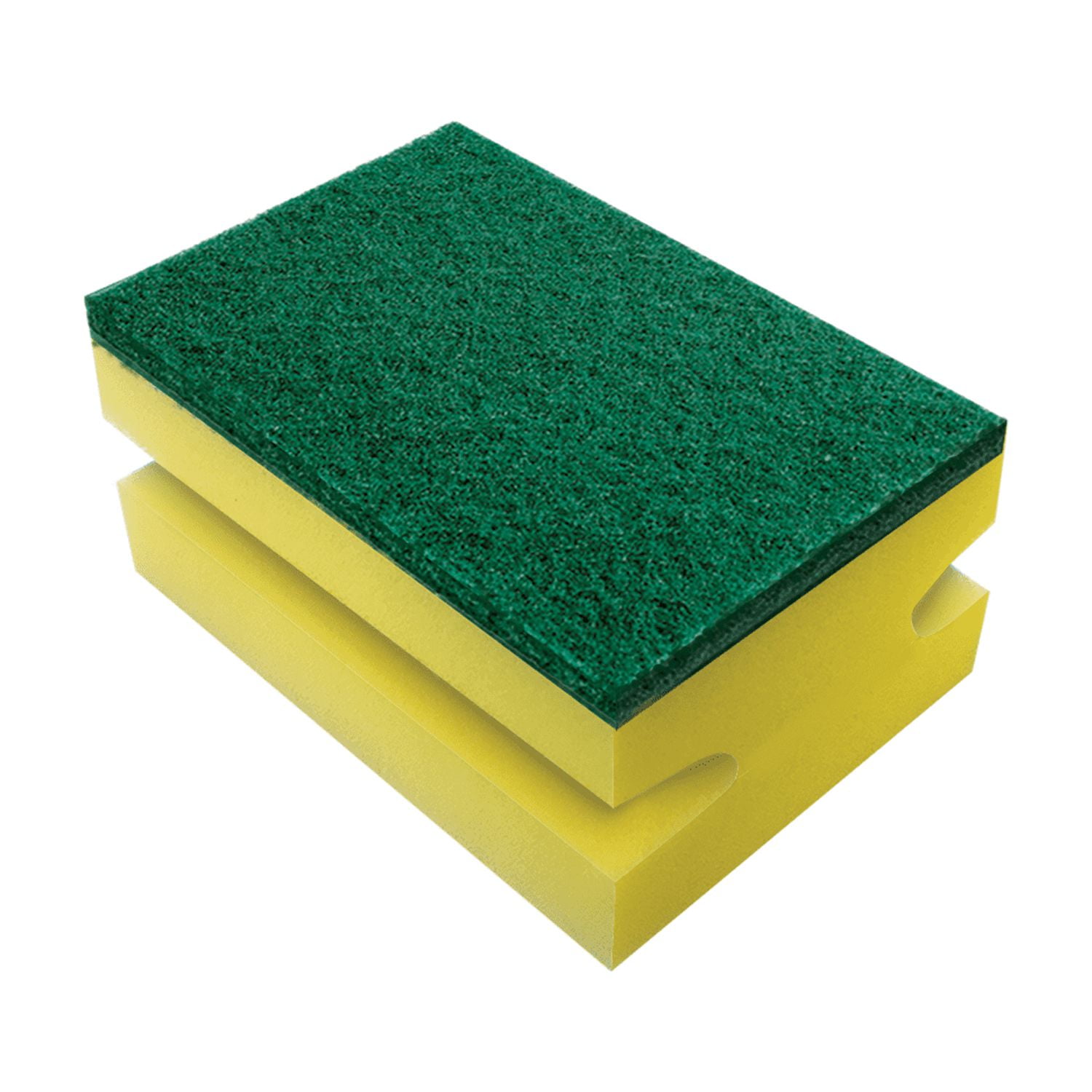 Lola Heavy Duty Dual Purpose Non-Scratch Scouring Sponge - Pack of 24 ...