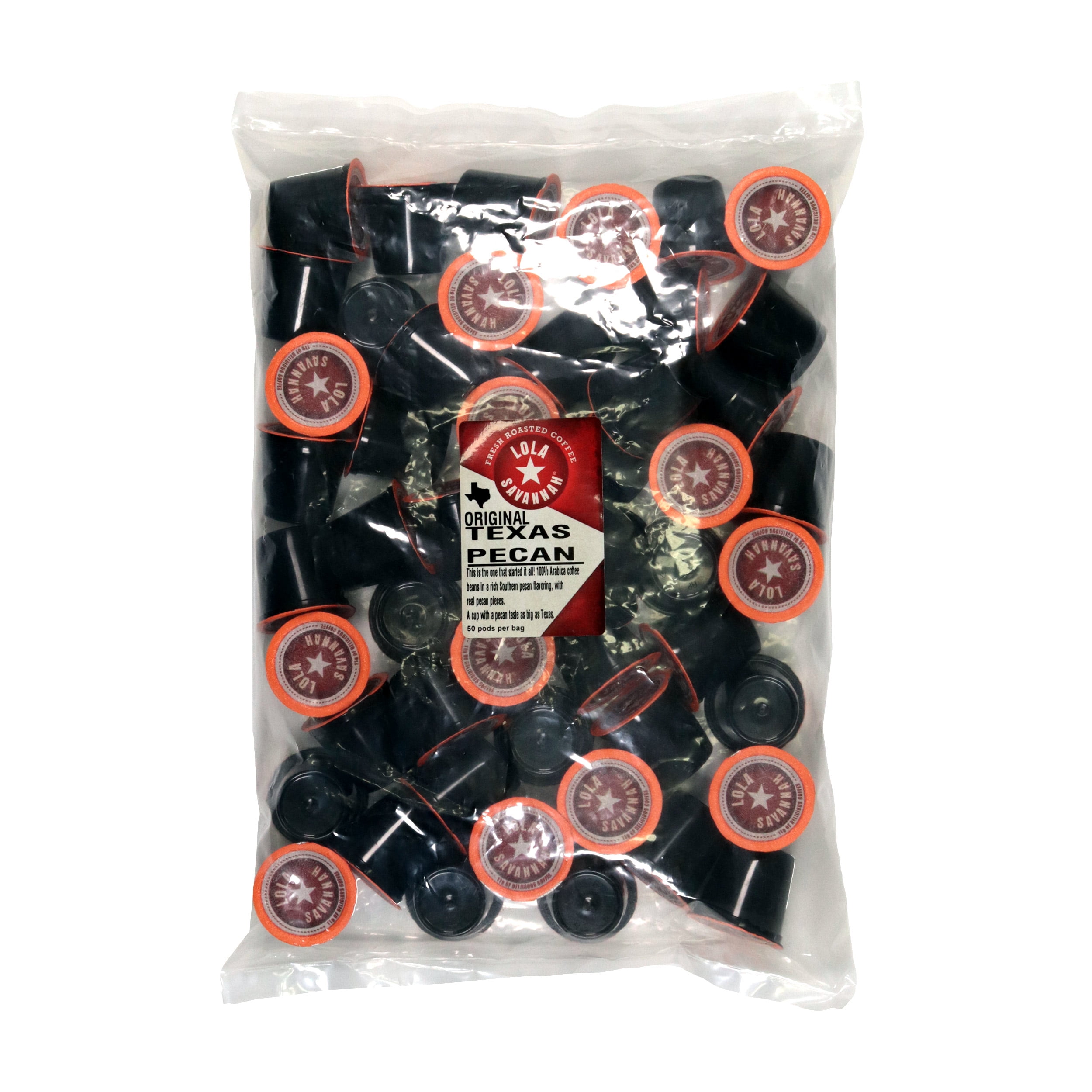 Lola Savannah Texas Pecan Gourmet Coffee Pods - Freshly Roasted ...