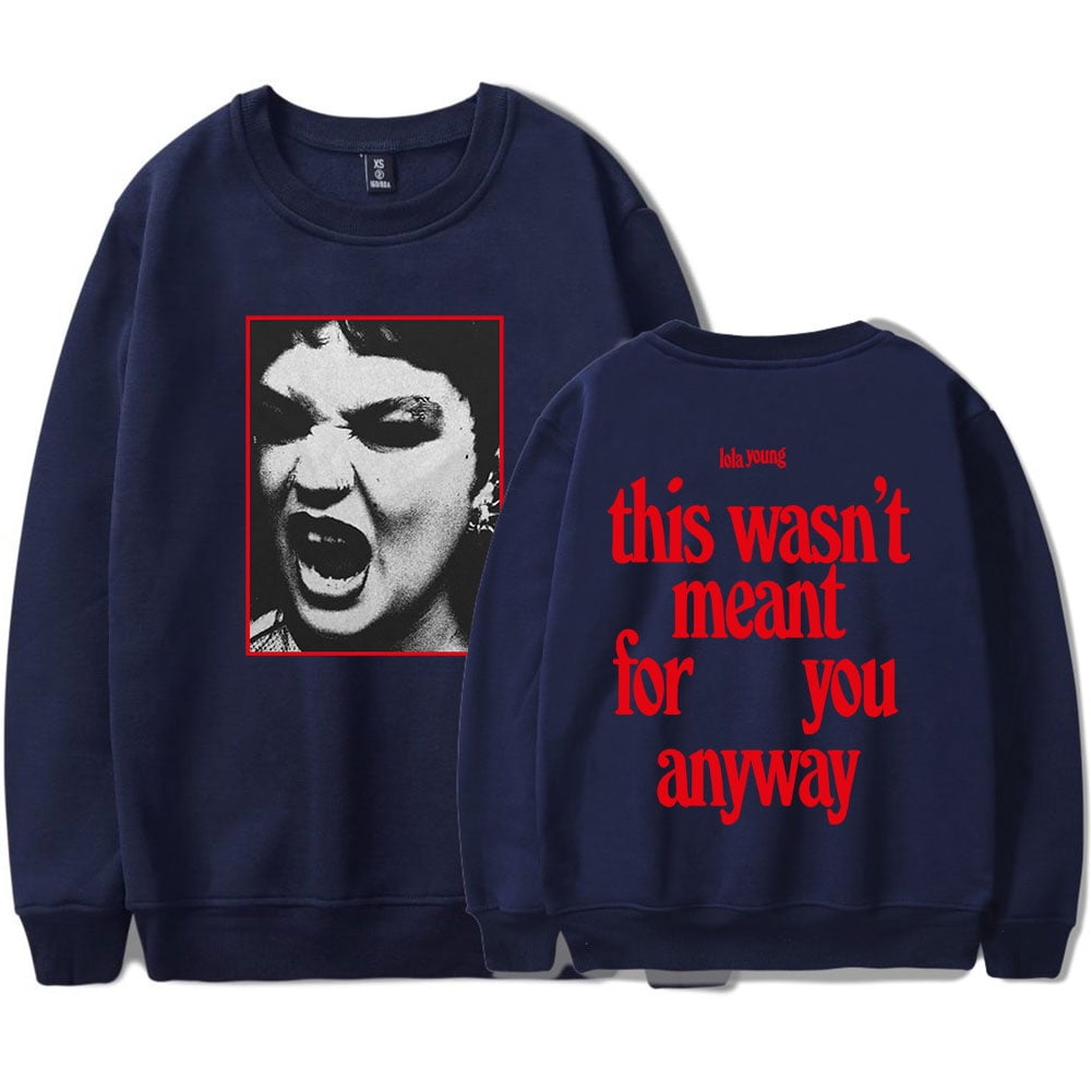 Lola Young Album Cover Crewneck Sweatshirts This Wasn't Meant For You ...