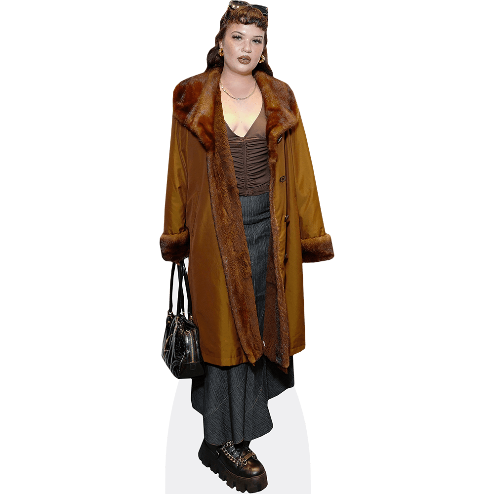 Lola Young (Brown Coat) Mini Size Cutout. Standee. - Walmart.com