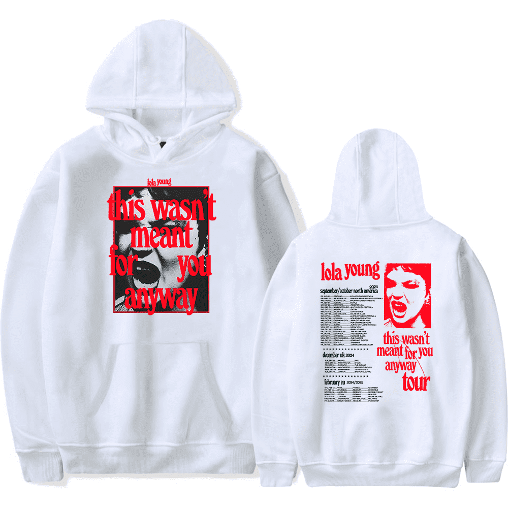 Lola Young Tour Merch Hoodies Women Men Long Sleeve Casual Sweatshirt ...