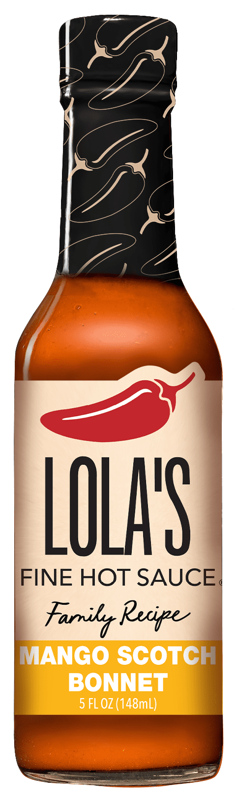 Lola’s Fine Hot Sauce - Mango Scotch Bonnet | Family Recipe | Made with a Blend of Mangos ...