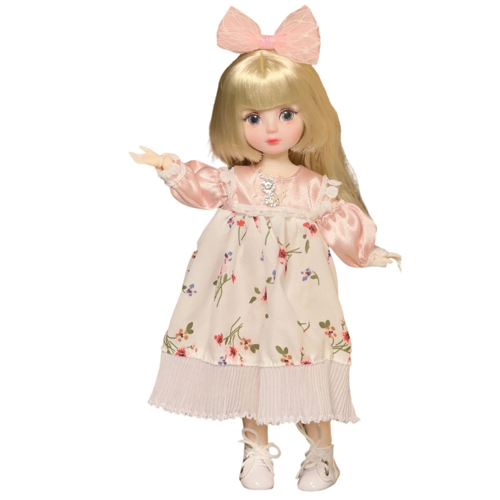 Loli Doll Dress-up Complete Set Nude Doll Body 20 Joints Hand-painted ...