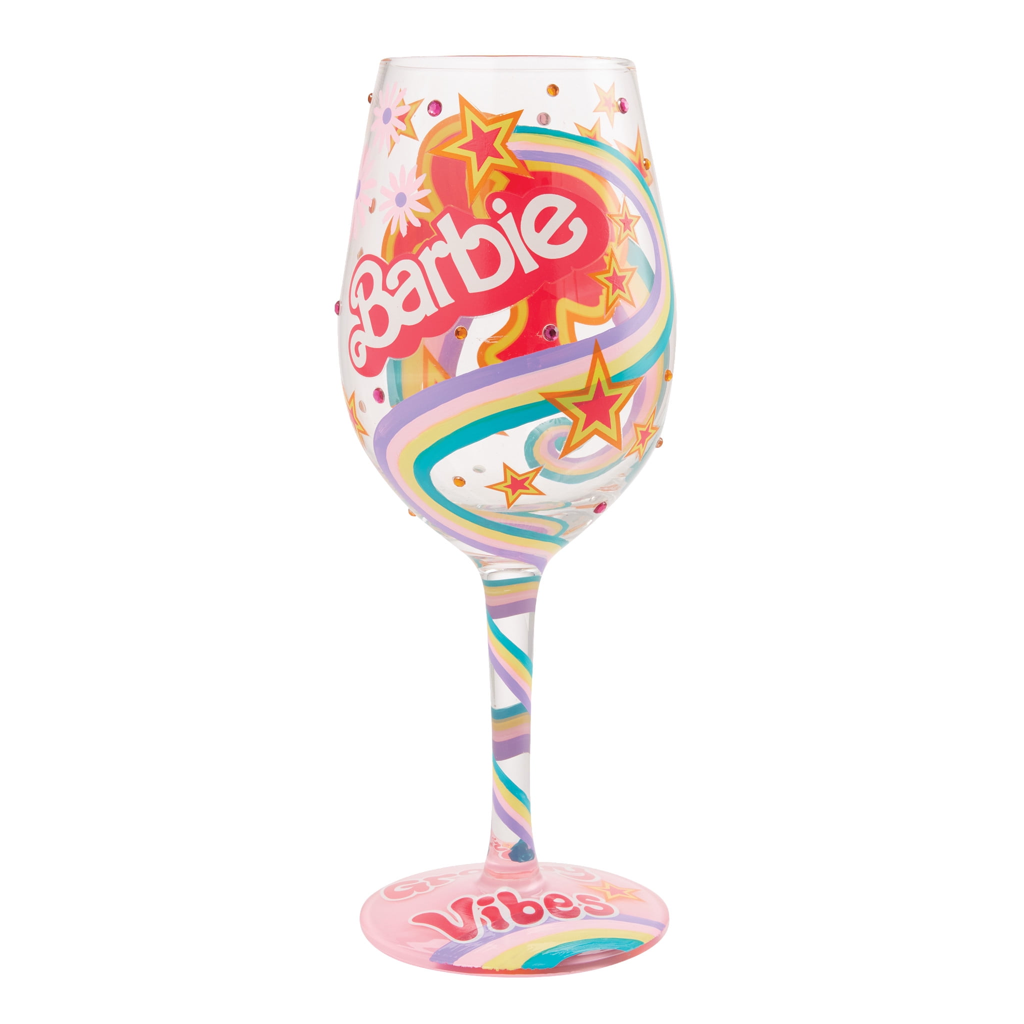 Lolita Barbie The Original Fashion Hand Painted Wine Glass 15oz ...