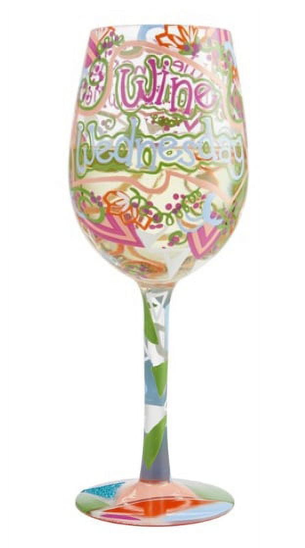 Lolita Glassware Wine Wednesday Wine Glass #6004843 - Walmart.com