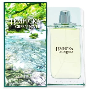 Green Cologne Bottle