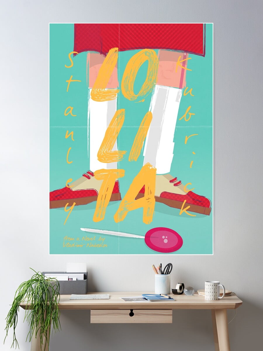 Lolita, Stanley Kubrick, Alternative Movie Poster, Vladimir Nabokov ...