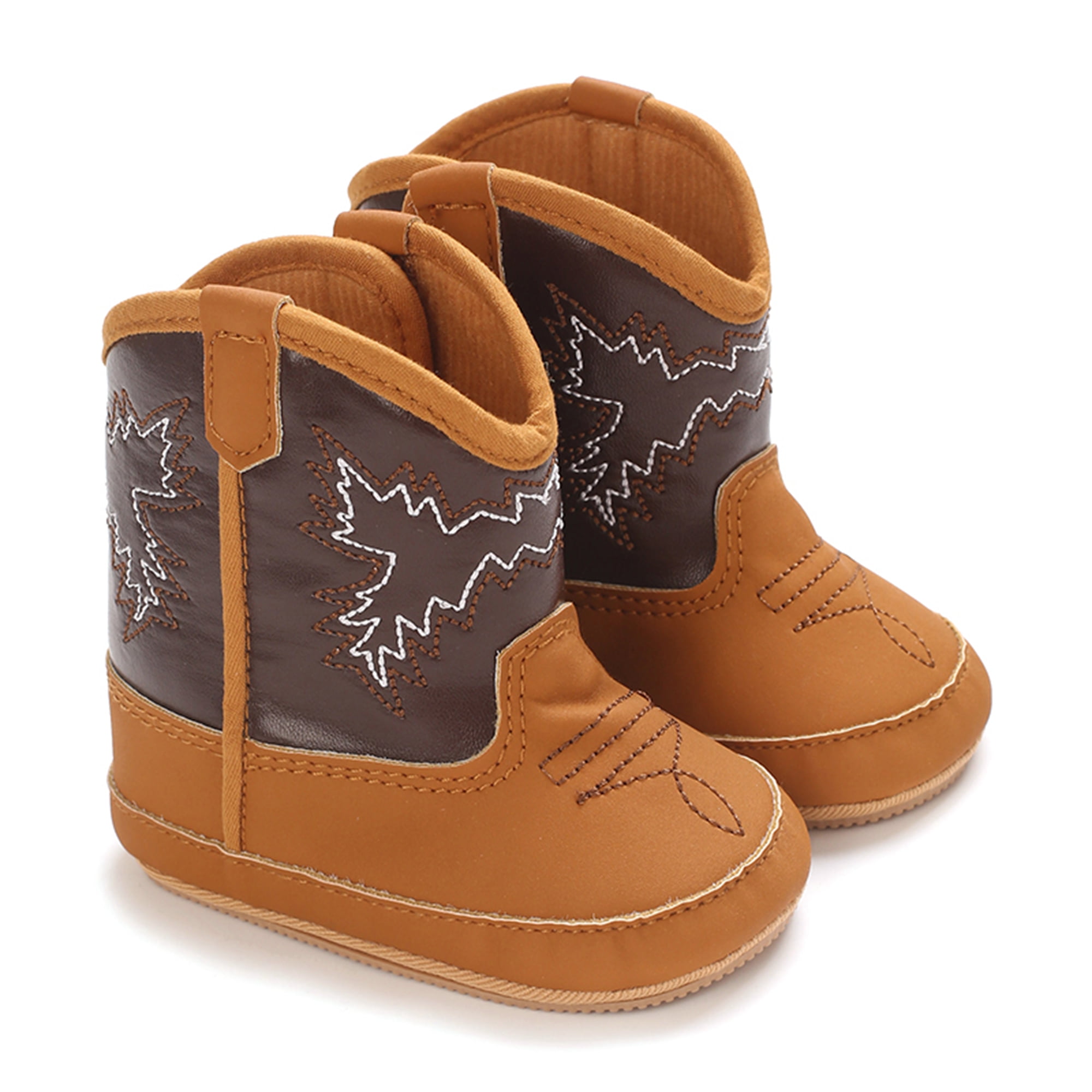 Loliuicca Infant Winter Snow Boots Embroidery Warm Baby First Walker ...